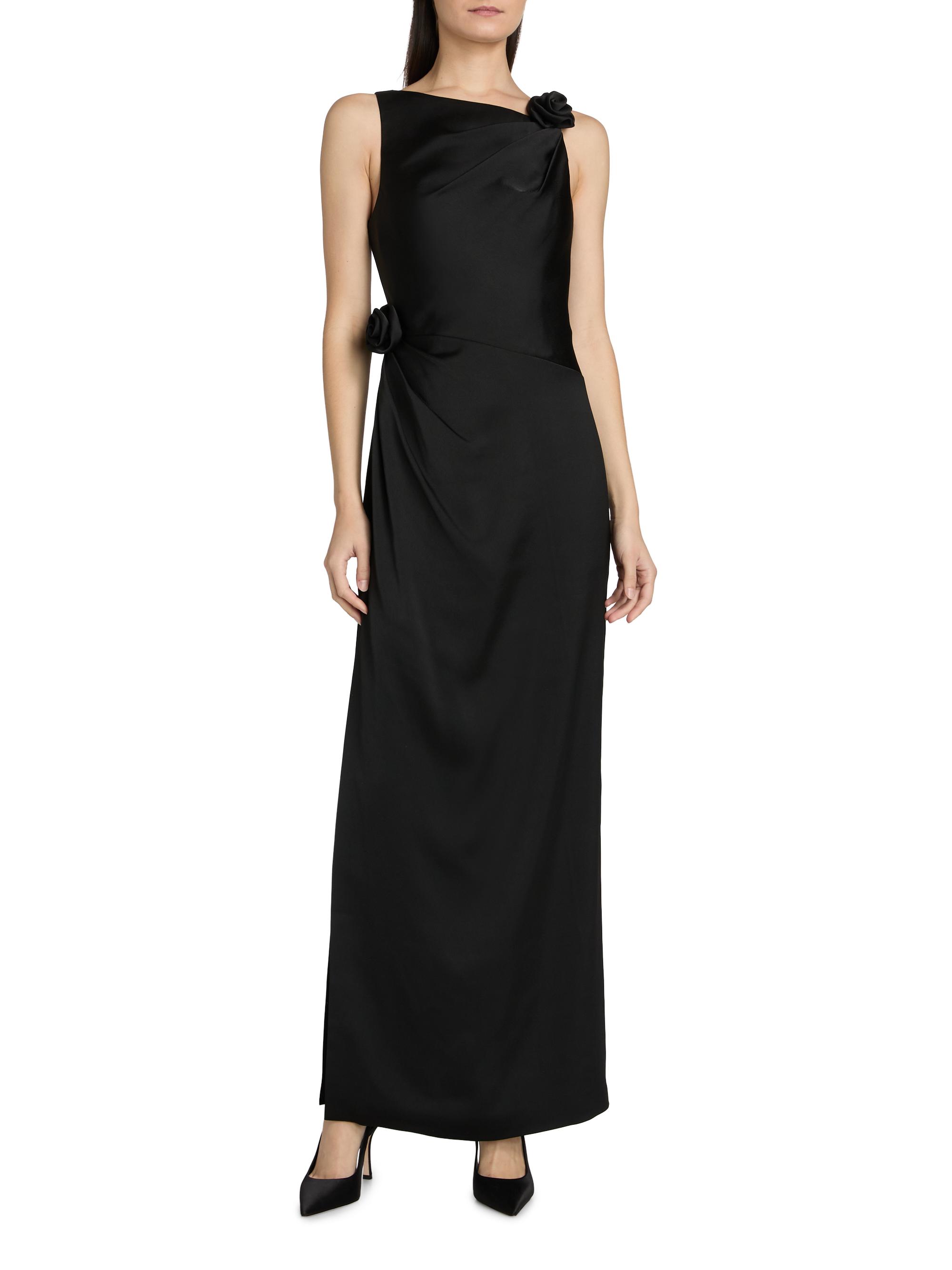 As It May Rosette Draped Column Gown | Saks Fifth Avenue