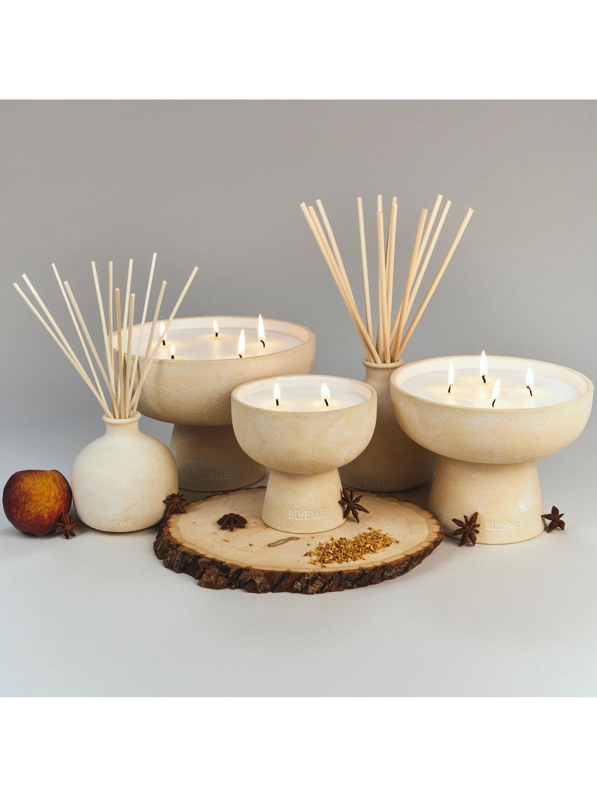 Blueme Calm Osmanthus & Sandalwood Ceramic Reed Diffuser | Saks Fifth Avenue