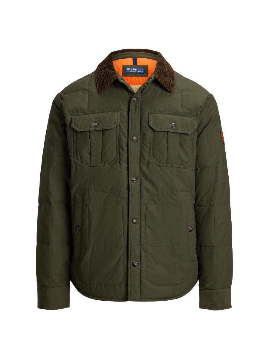 Polo Ralph Lauren Quilted Ripstop Shirt Jacket | Saks Fifth Avenue
