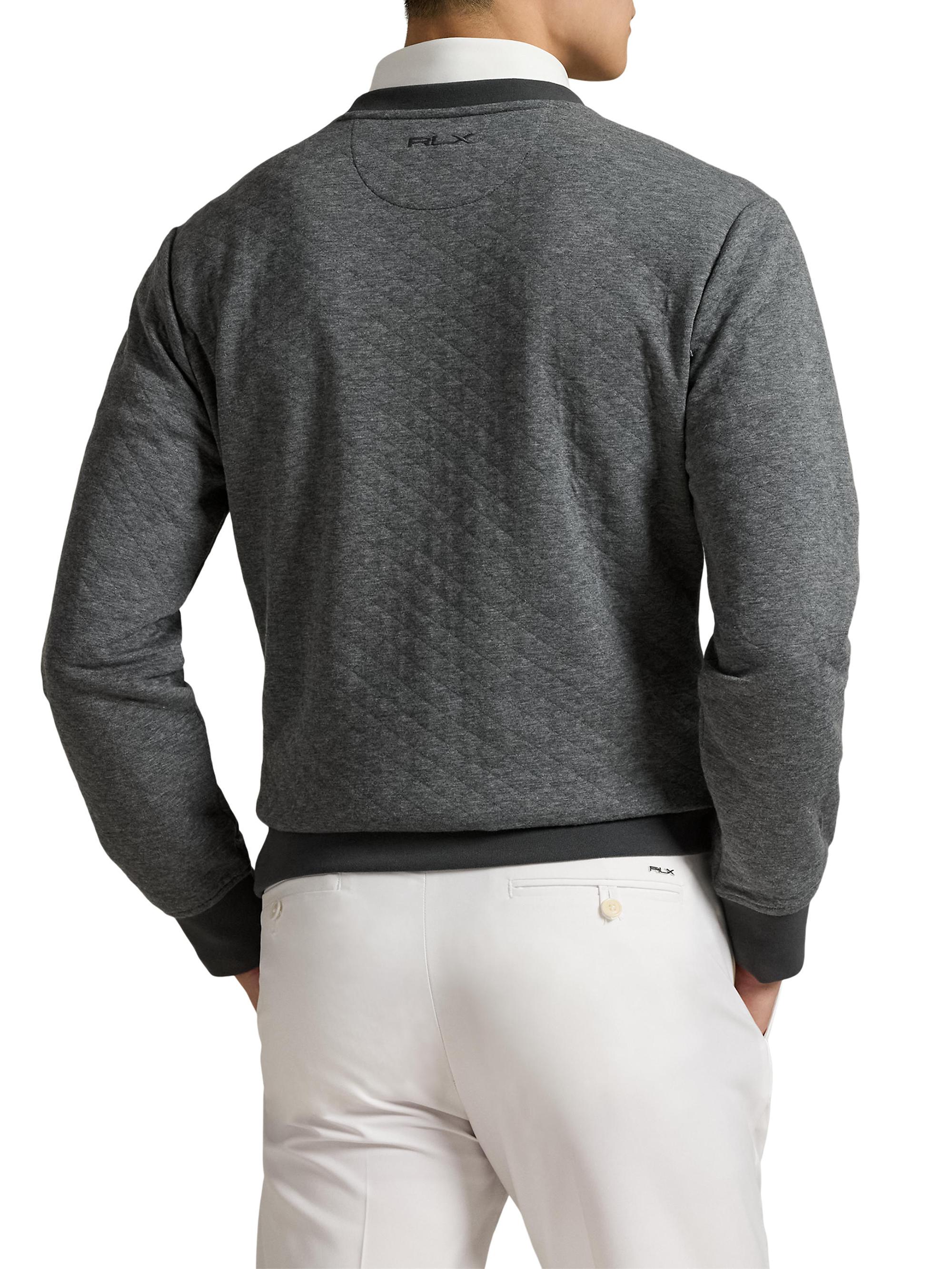 RLX Ralph Lauren Quilted Double-Knit Cotton-Blend Sweatshirt | Saks ...
