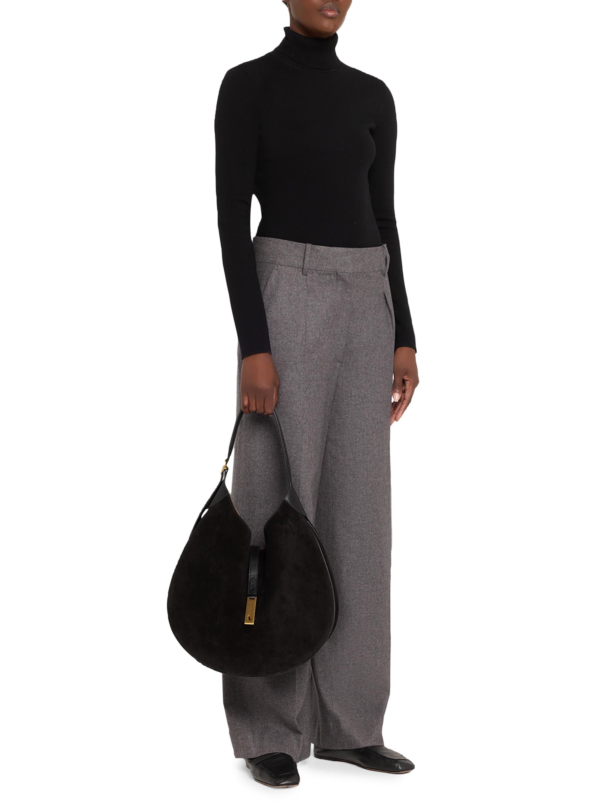 Polo Ralph Lauren Polo ID Large Suede Shoulder Bag | Saks Fifth Avenue