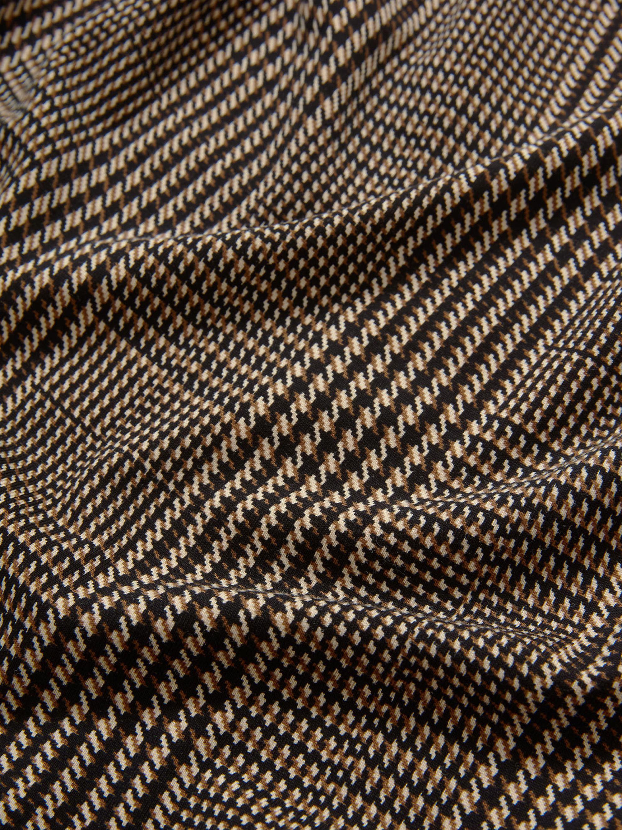 Veronica Beard Mylie Plaid Ruched Top | Saks Fifth Avenue