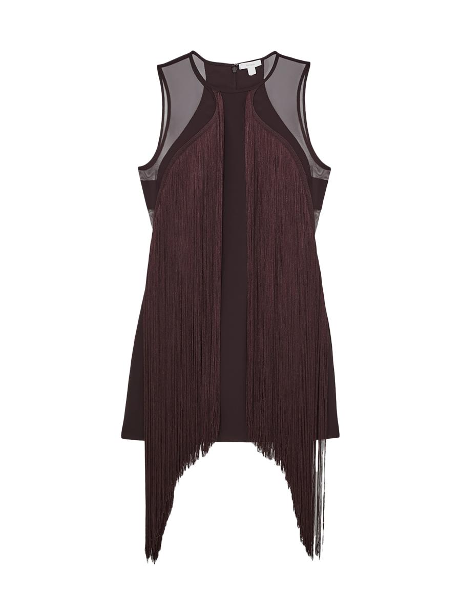 Reiss Farrow Fringed Body-Con Minidress | Saks Fifth Avenue