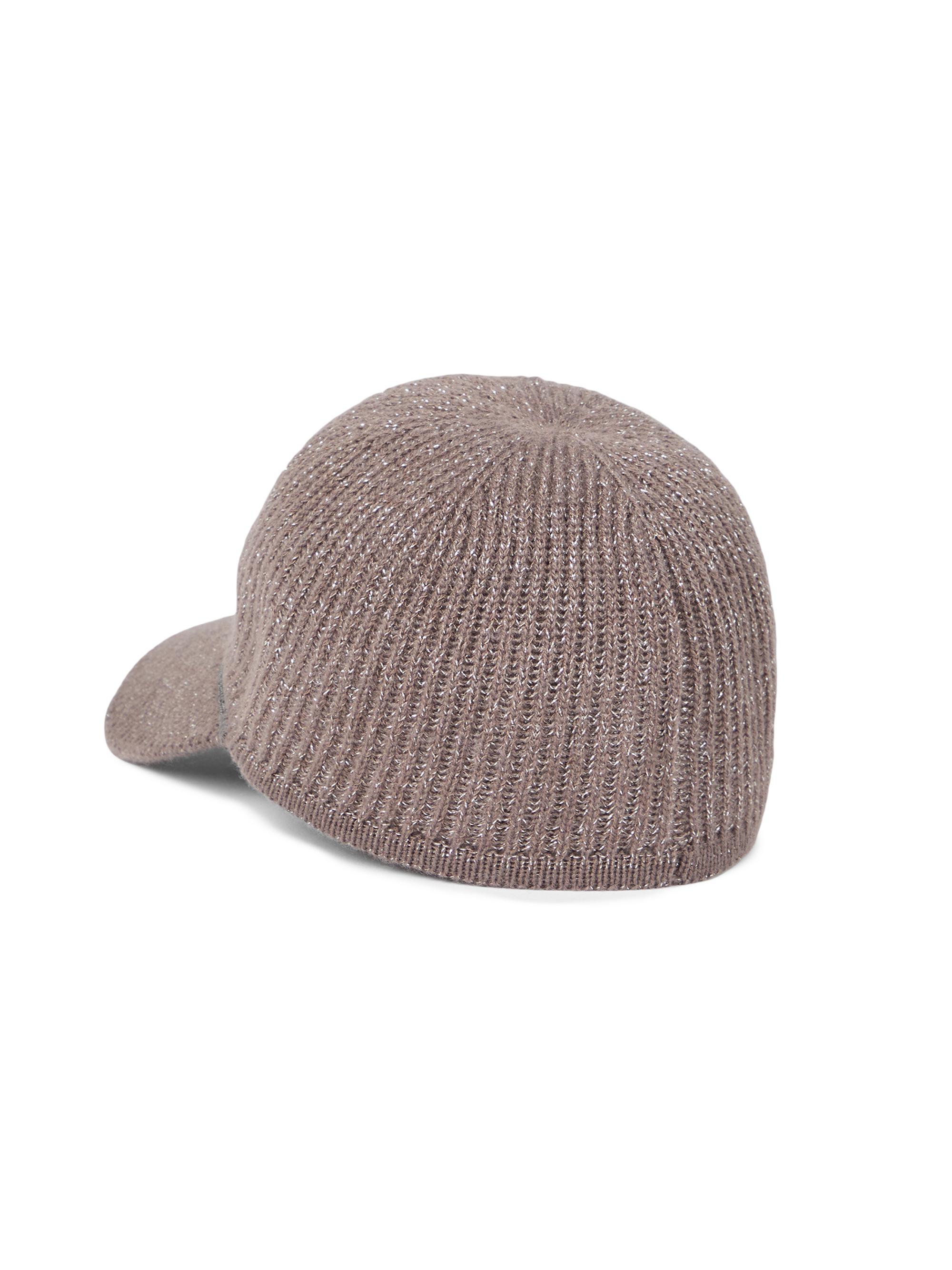 Brunello Cucinelli Sparkling Cashmere English Rib Knit Baseball Cap ...