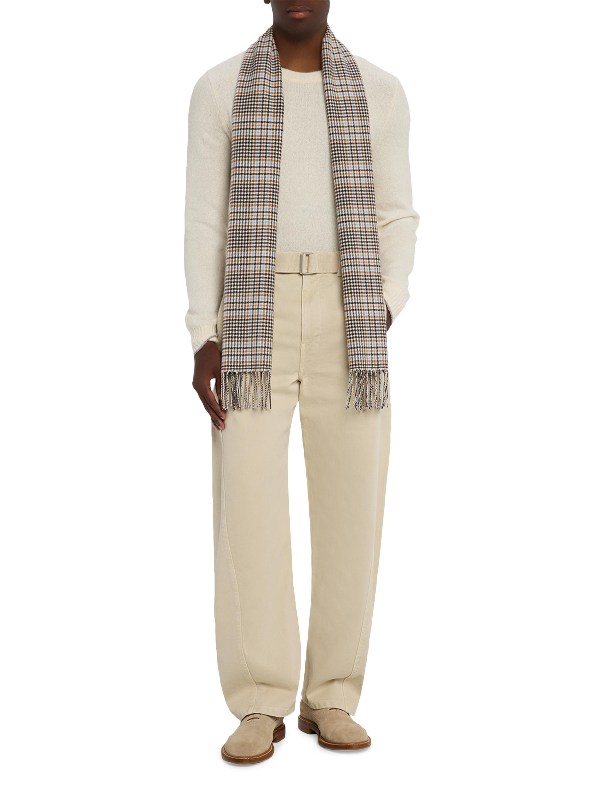 Piacenza 1733 Castle Plaid Wool Scarf | Saks Fifth Avenue