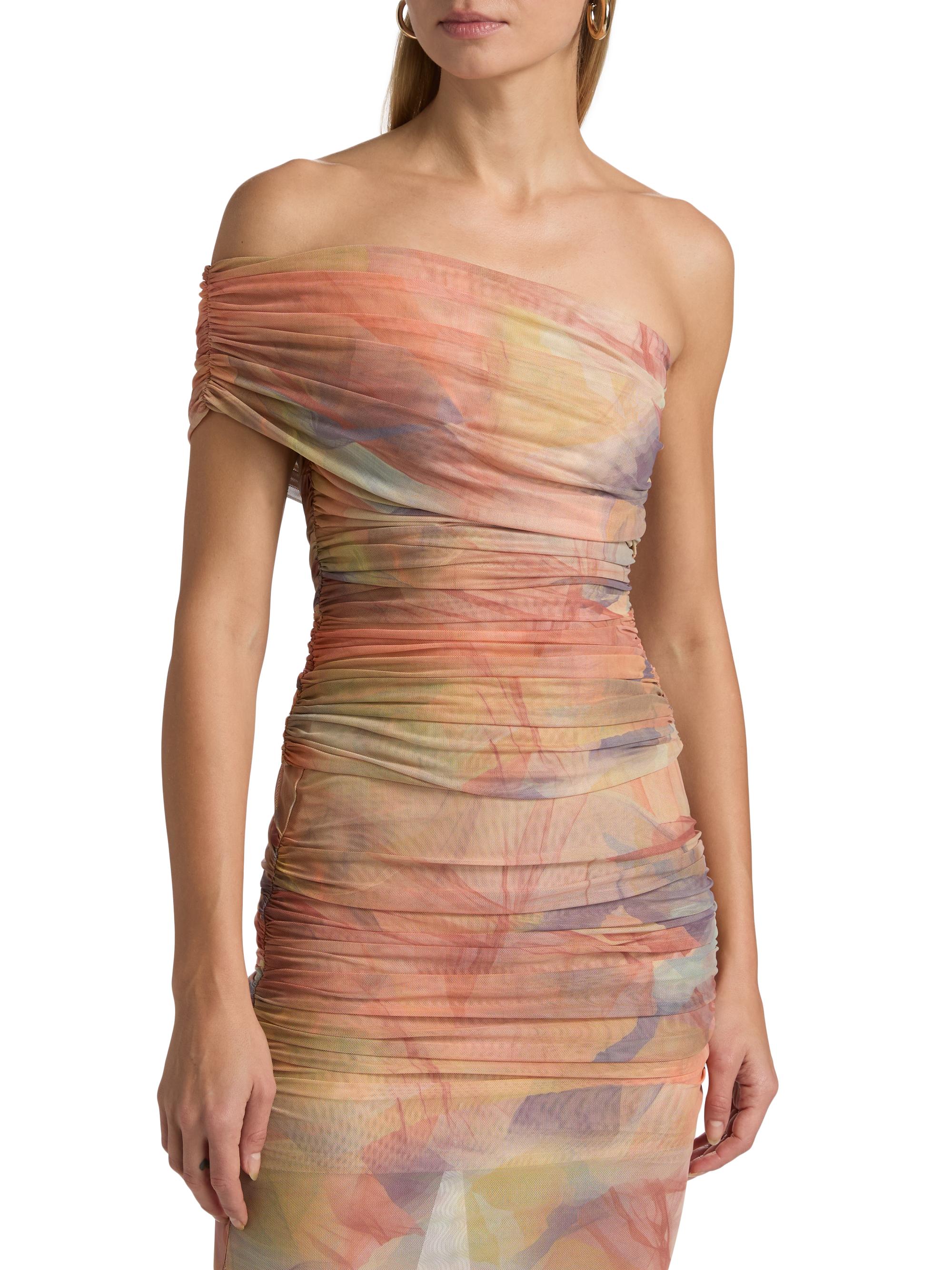 Ronny Kobo Verna Ruched Top | Saks Fifth Avenue