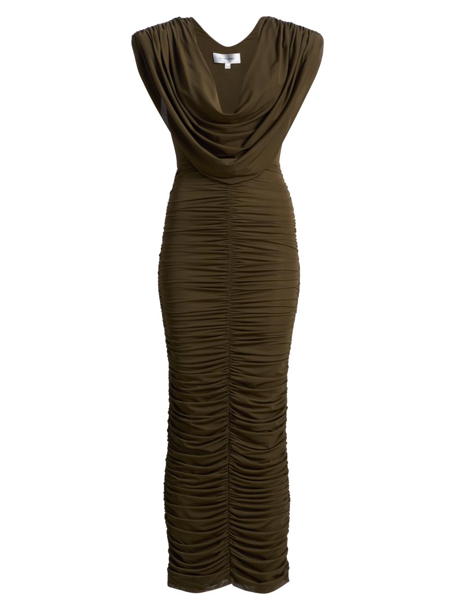 Ronny Kobo Parish Cowlneck Body-Con Maxi Dress | Saks Fifth Avenue