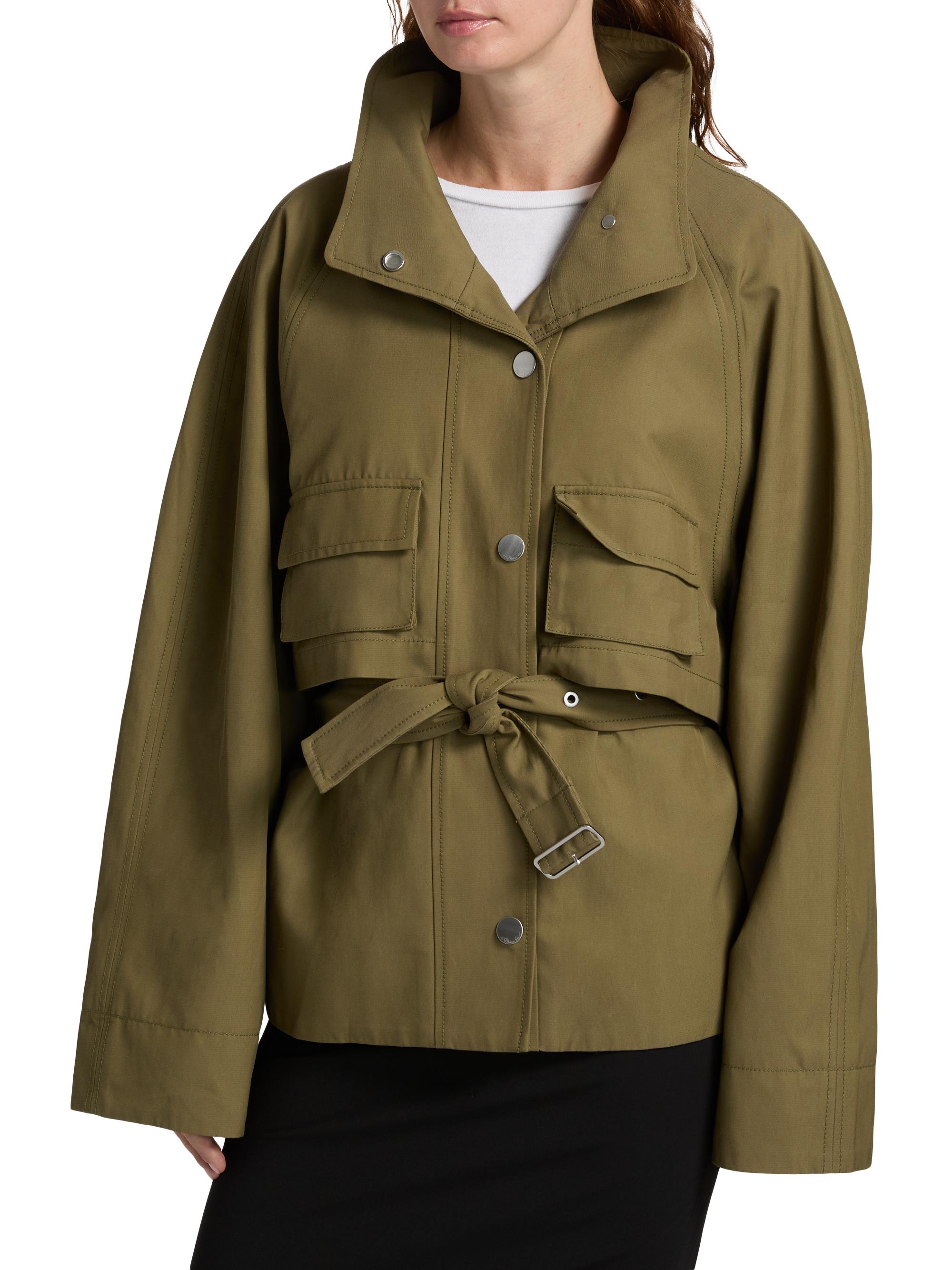 3.1 Phillip Lim Twill Belted Utility Jacket | Saks Fifth Avenue