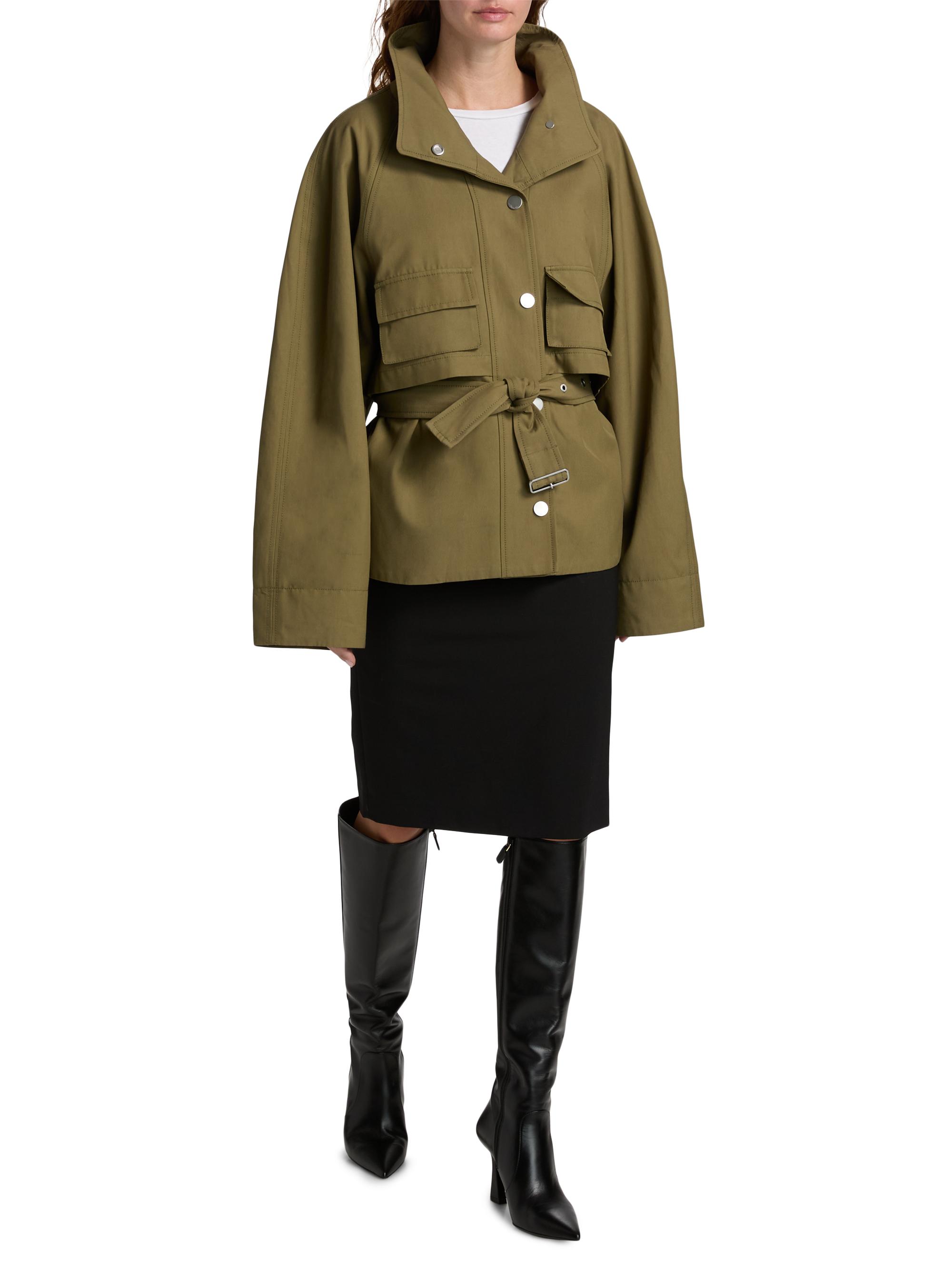 3.1 Phillip Lim Twill Belted Utility Jacket | Saks Fifth Avenue