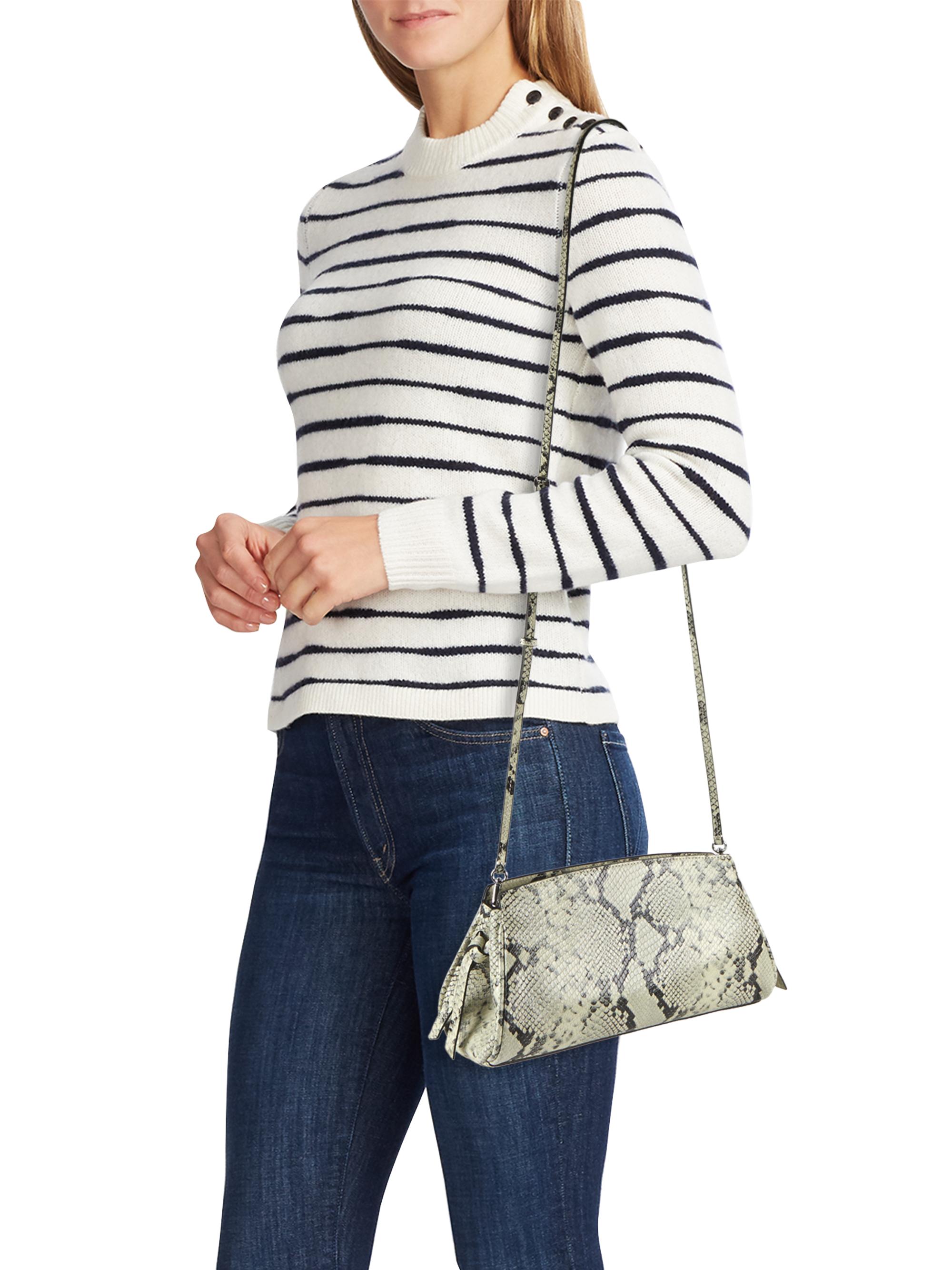 Staud Maude Leather Convertible Clutch | Saks Fifth Avenue