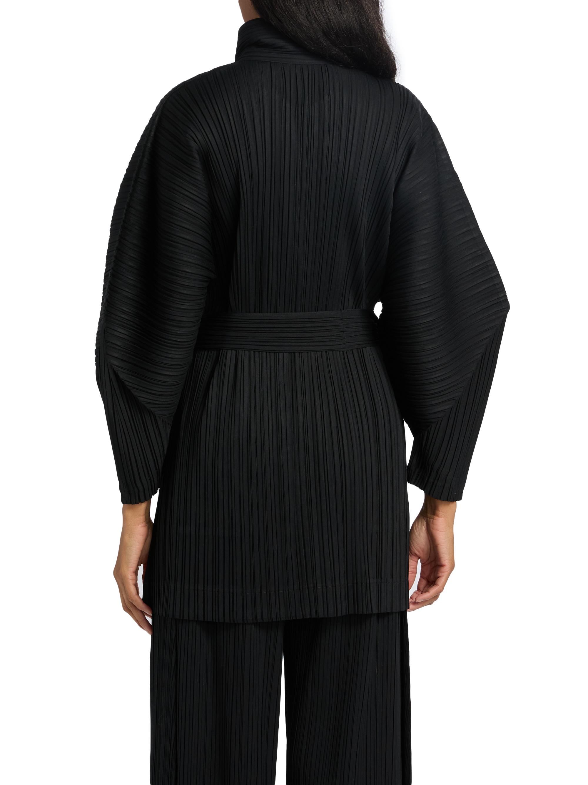 Pleats Please Issey Miyake Pleated Wool Jacket | Saks Fifth Avenue
