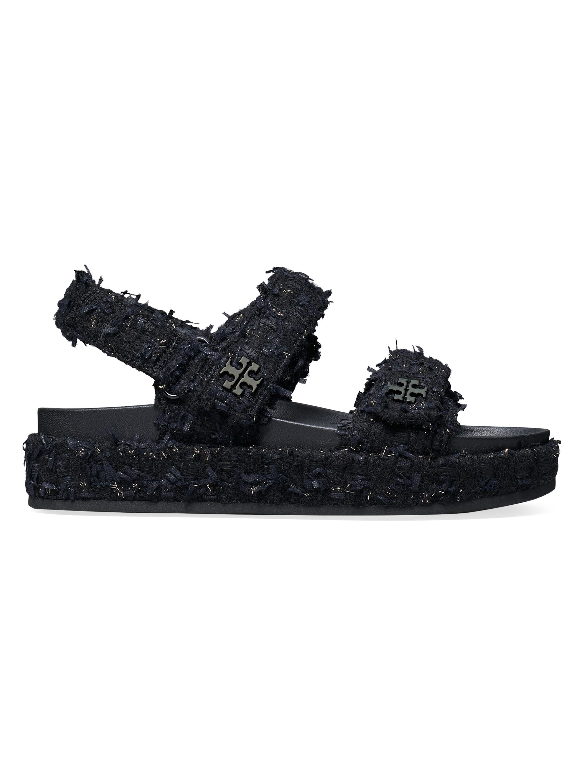 Tory Burch Kira Bouclé Tweed Sandals | Saks Fifth Avenue