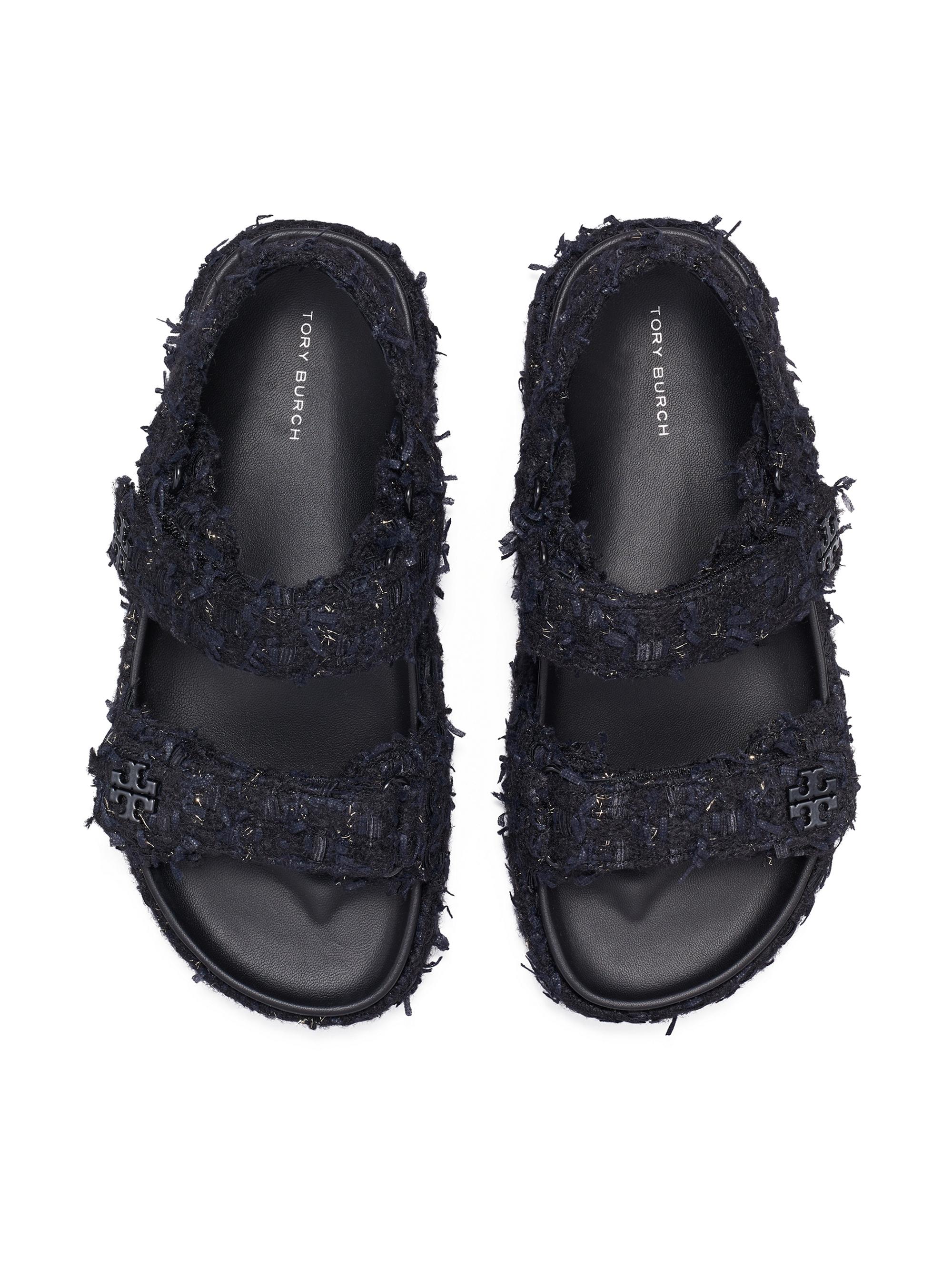 Tory Burch Kira Bouclé Tweed Sandals | Saks Fifth Avenue