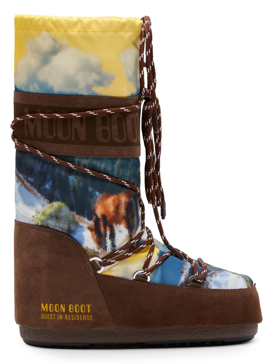 Moon Boot MB x Guest In Residence Icon High Postcard Suede Boots | Saks ...