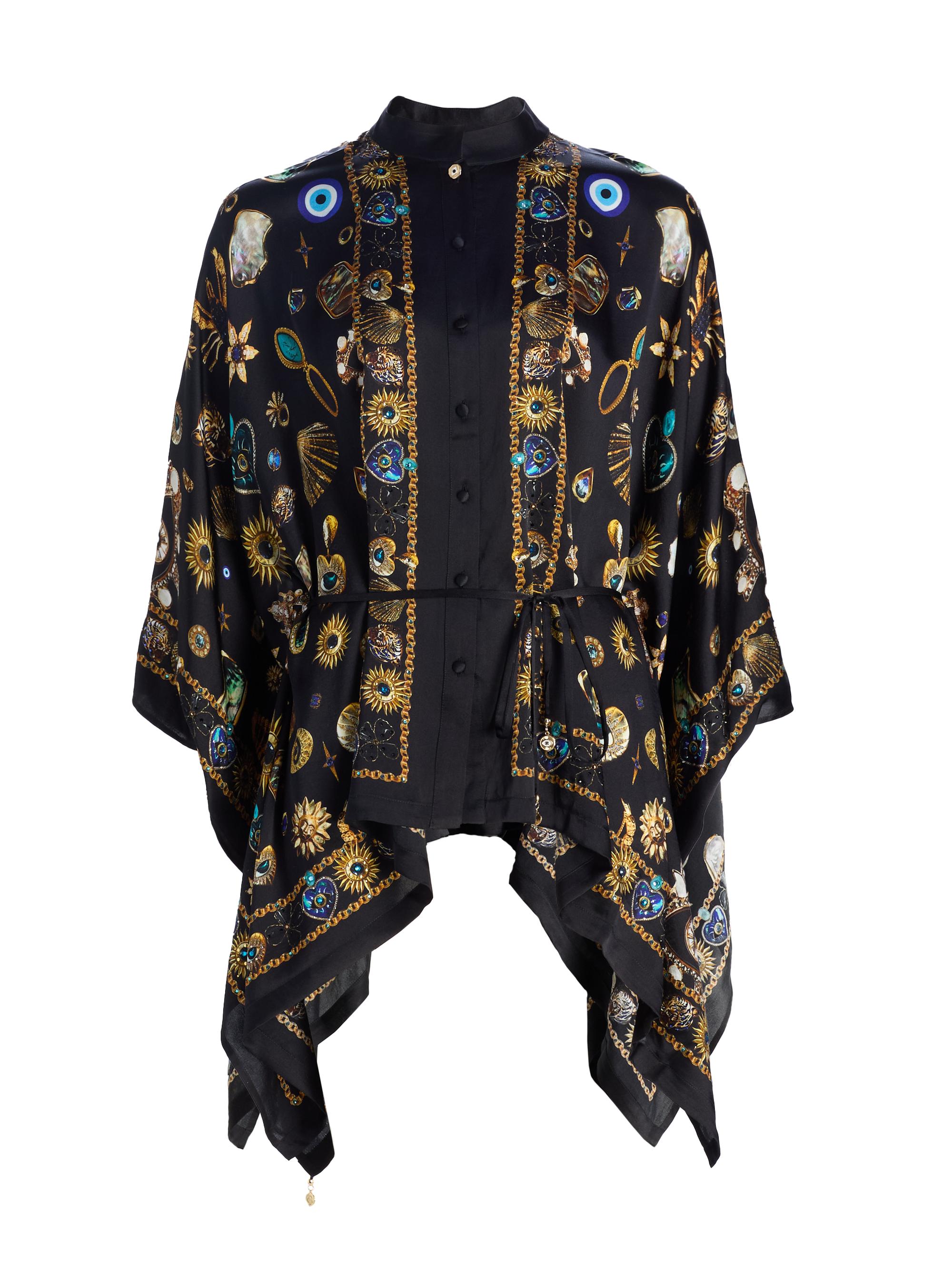 Camilla Amulets & Alchemy Silk Blouse | Saks Fifth Avenue