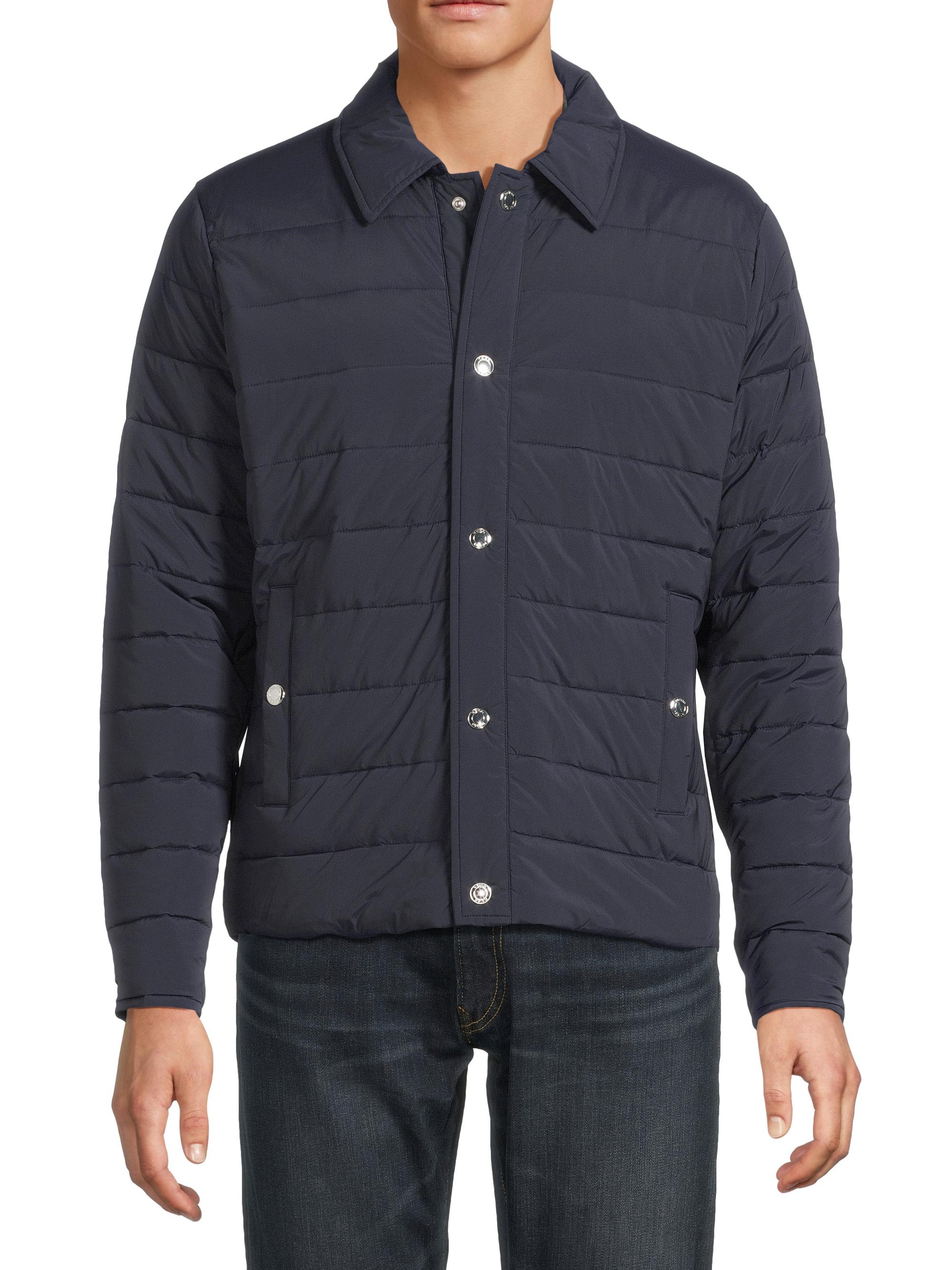 Reiss Harrison Quilted Snap-Front Jacket | Saks Fifth Avenue