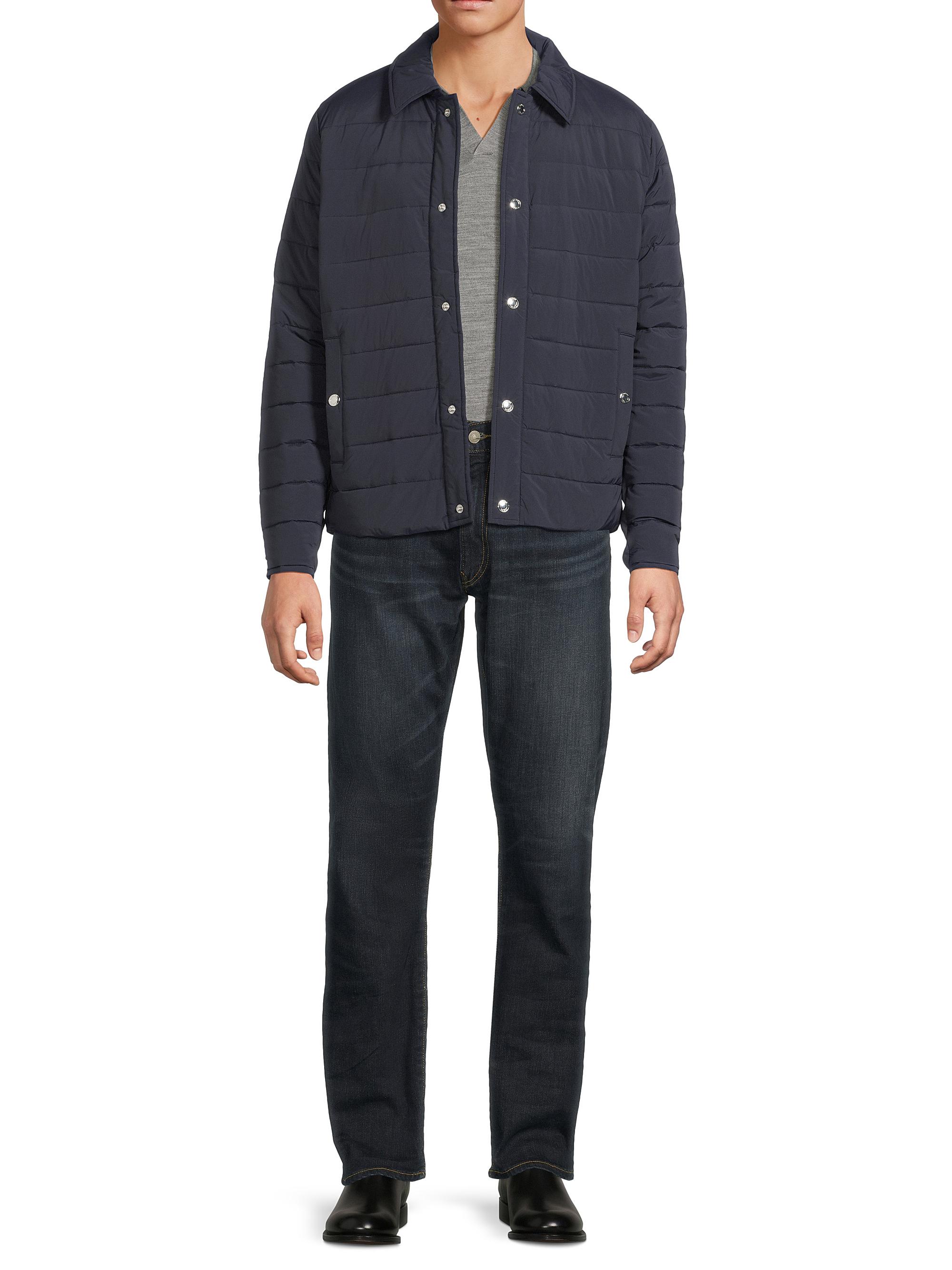 Reiss Harrison Quilted Snap-Front Jacket | Saks Fifth Avenue