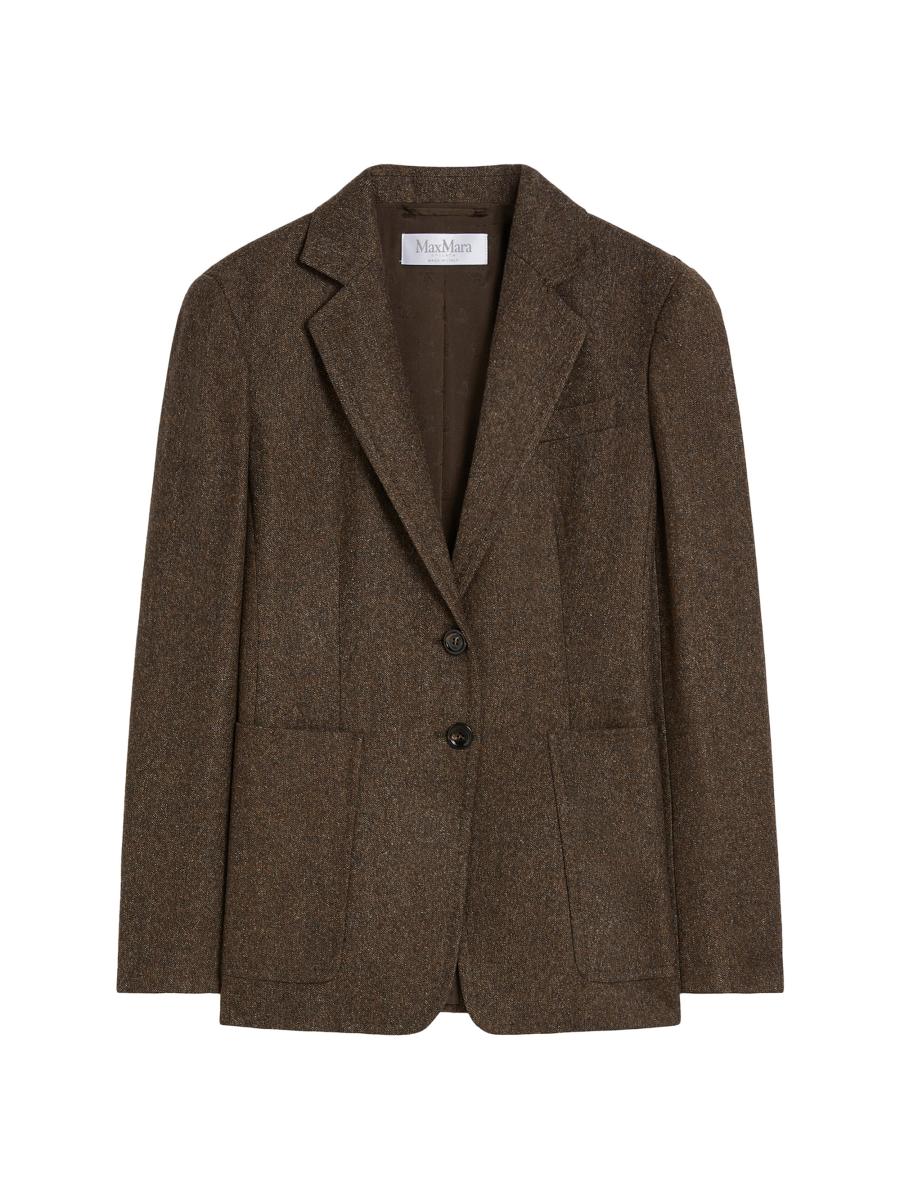 Max Mara Wool Tweed Jacket | Saks Fifth Avenue