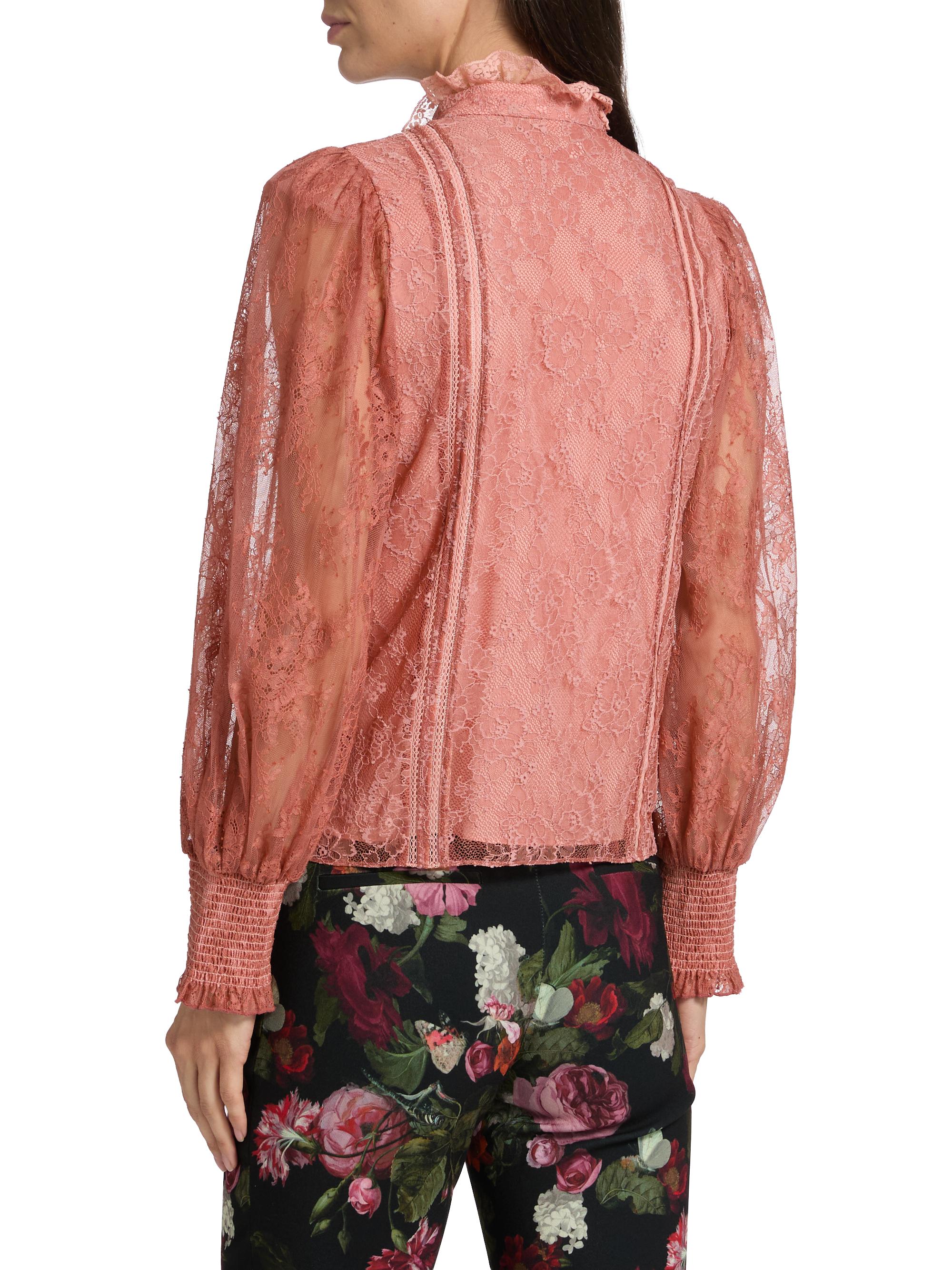 ALICE + OLIVIA Eugenia Lace Handkerchief Blouse | Saks Fifth Avenue
