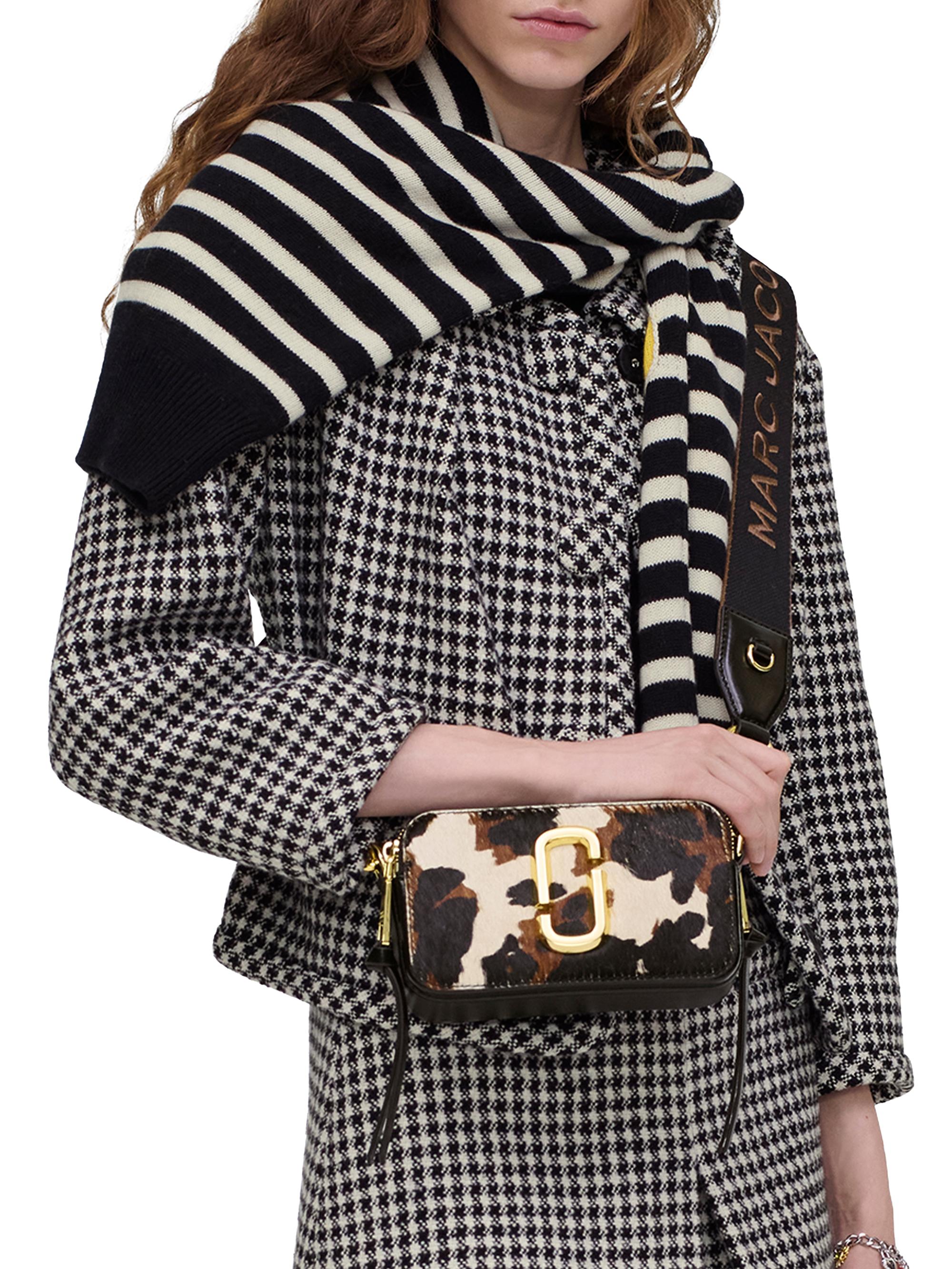 Marc Jacobs The Cow Snapshot Printed Calf Hair Crossbody Bag | Saks ...