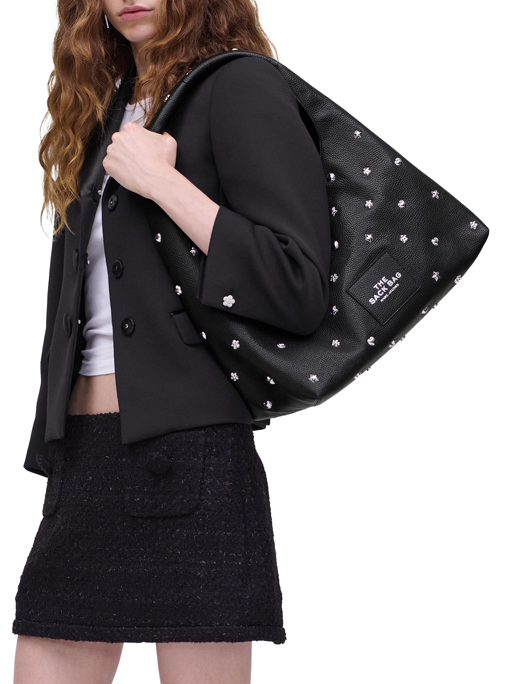 Marc Jacobs The Mini Icon Stud Sack Leather Bag | Saks Fifth Avenue