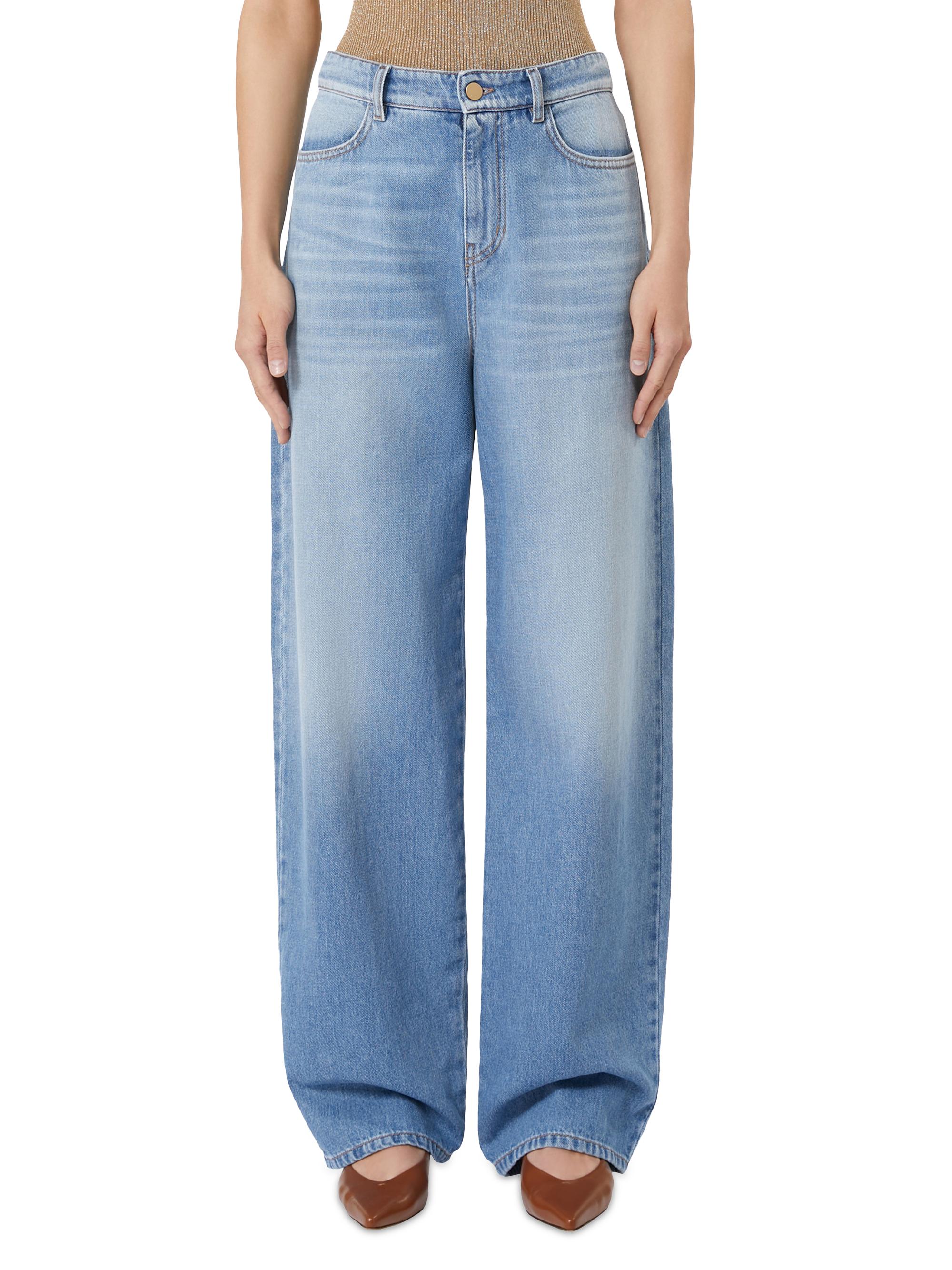Max Mara Oversized Denim Jeans | Saks Fifth Avenue