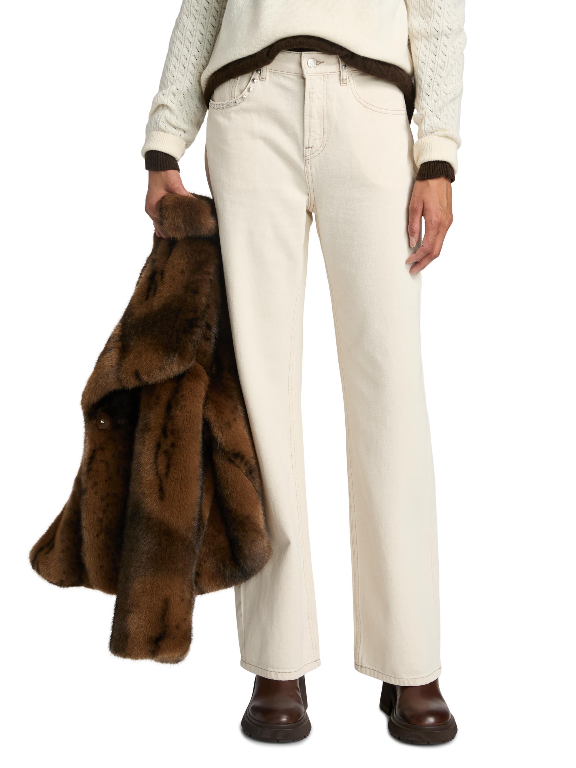 ba&sh Stunner Studden Straight Pants | Saks Fifth Avenue