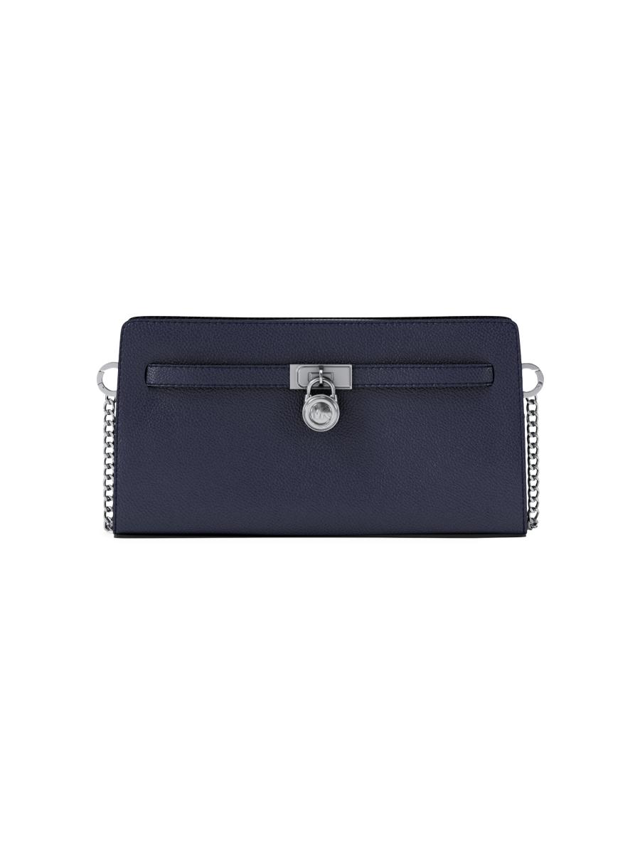 MICHAEL Michael Kors Hamilton Moderne Leather Chain Crossbody Bag ...