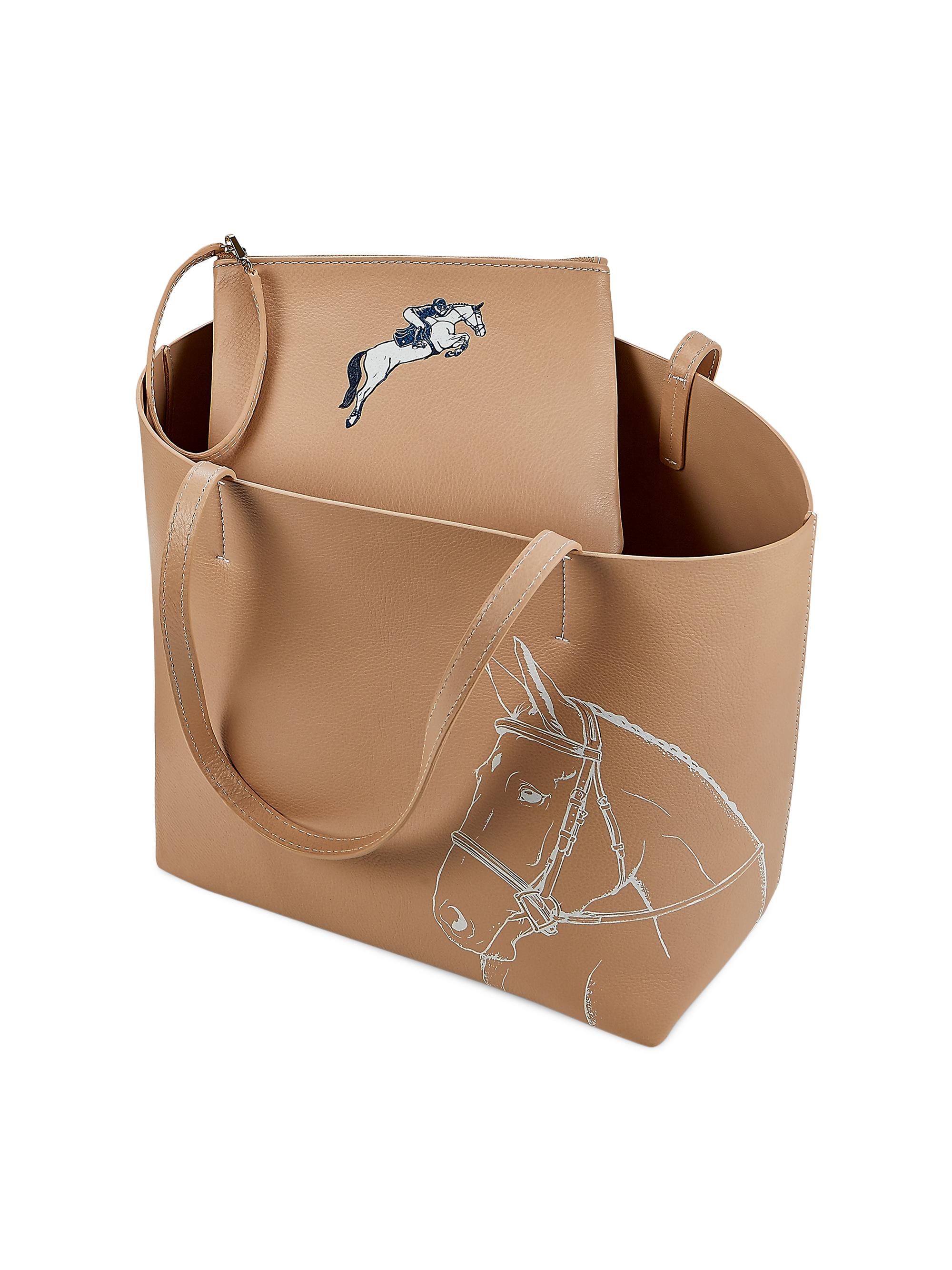 GiGi New York Melissa Bamber x GiGi New York Hunter Horse-Embossed ...