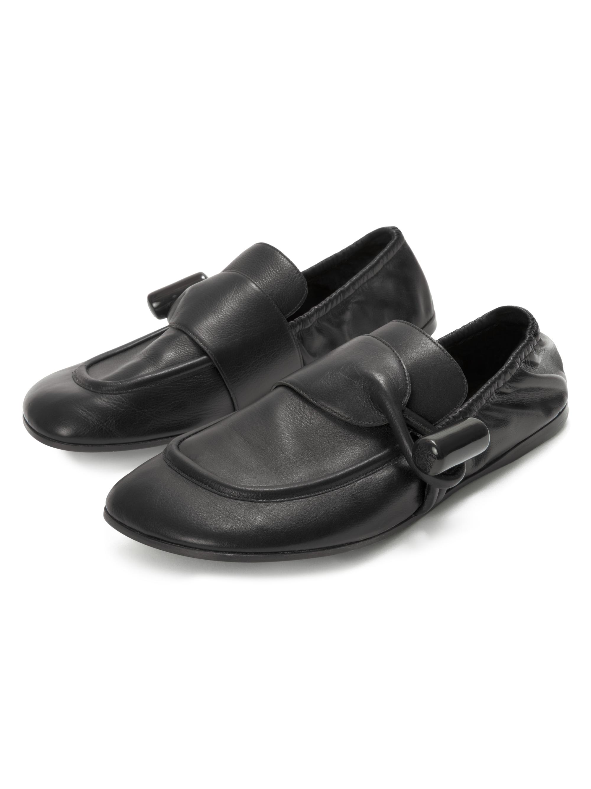 LOEWE Toggle Leather Loafers | Saks Fifth Avenue