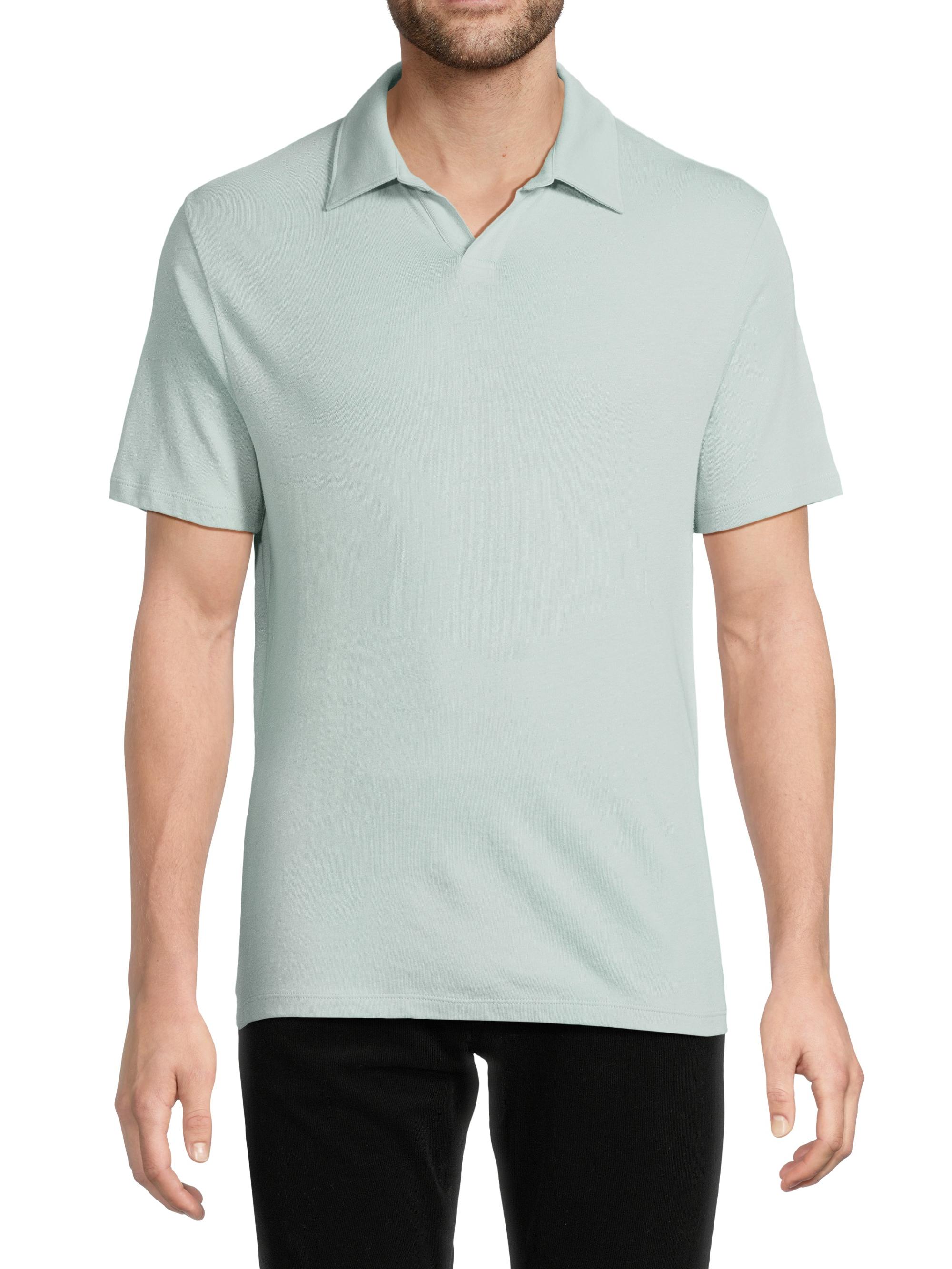 Vince Relaxed-Fit Johnny Collar Polo Shirt | Saks Fifth Avenue