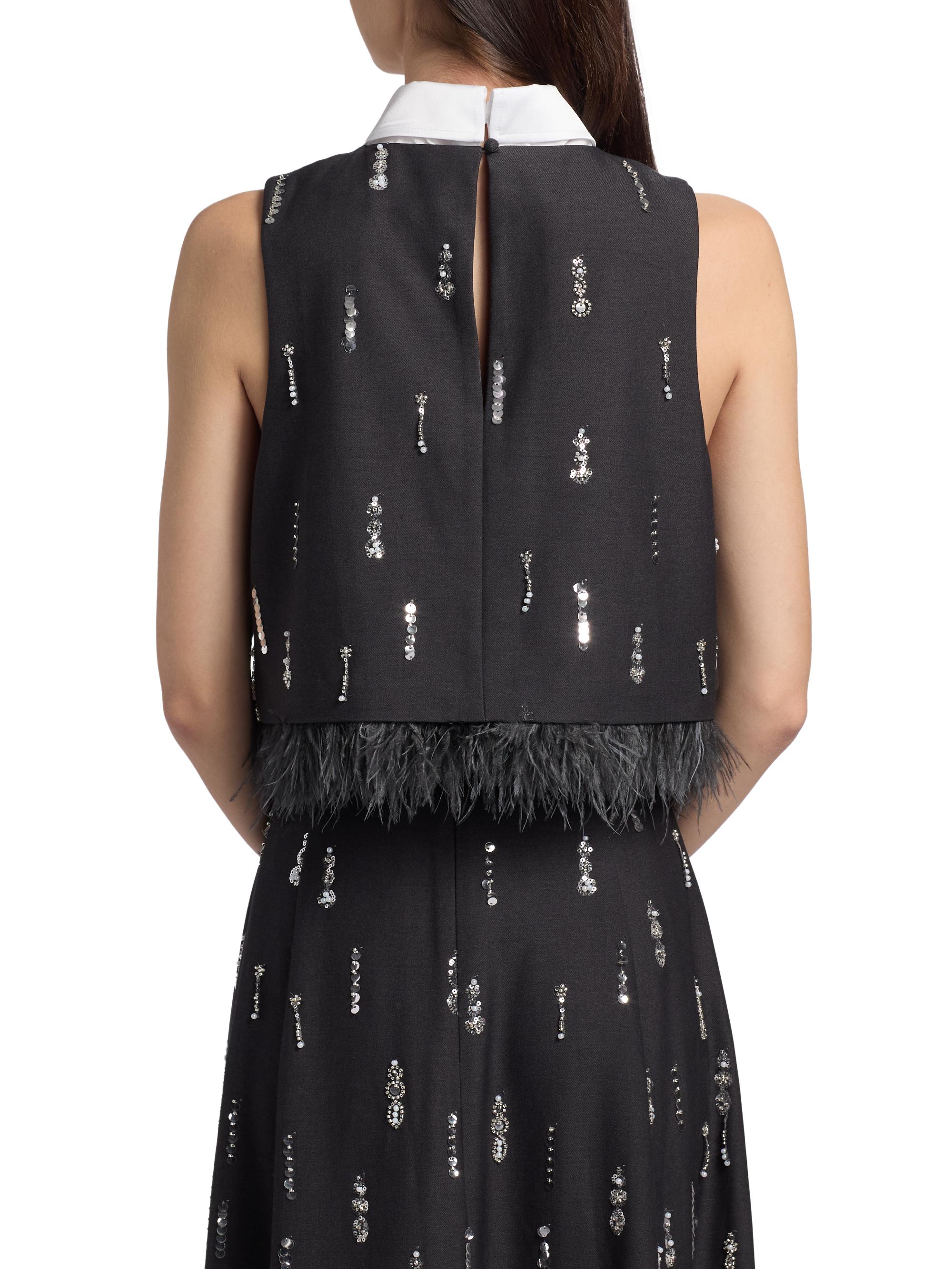 Cinq à Sept Selene Embellished Top | Saks Fifth Avenue