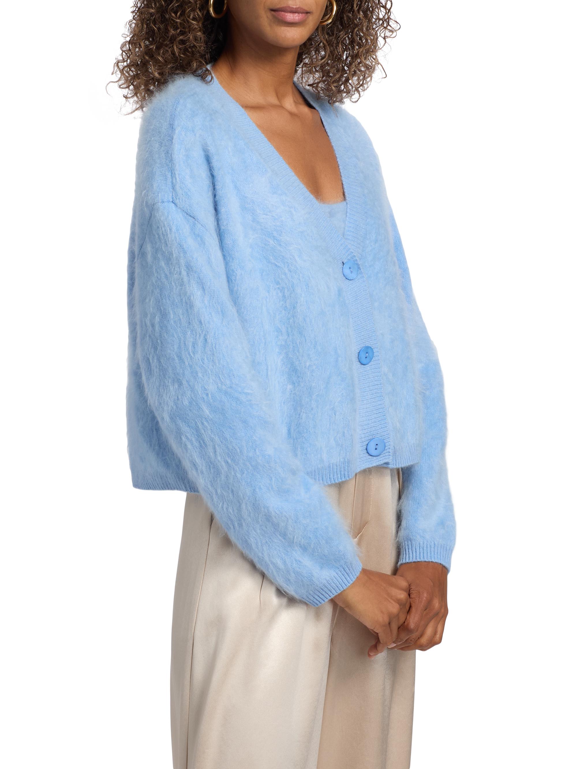Cami NYC Josefa Fuzzy Cashmere Cardigan | Saks Fifth Avenue