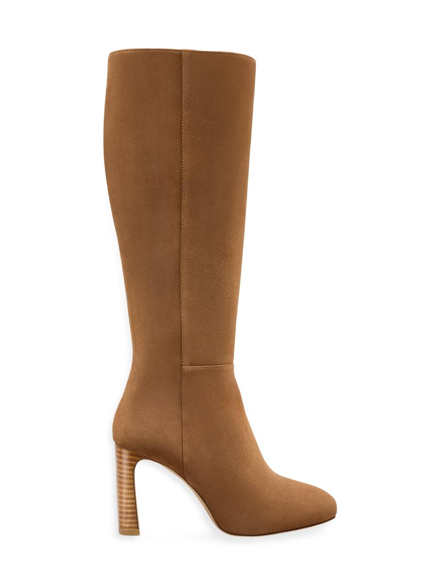 Stuart Weitzman Babette 90MM Suede Platform Boots | Saks Fifth Avenue