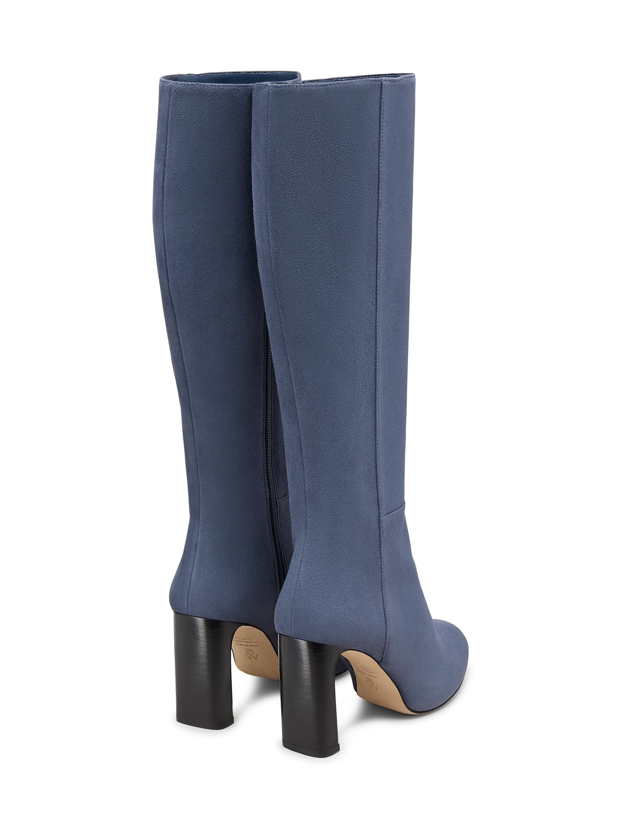 Stuart Weitzman Babette 90MM Suede Platform Boots | Saks Fifth Avenue