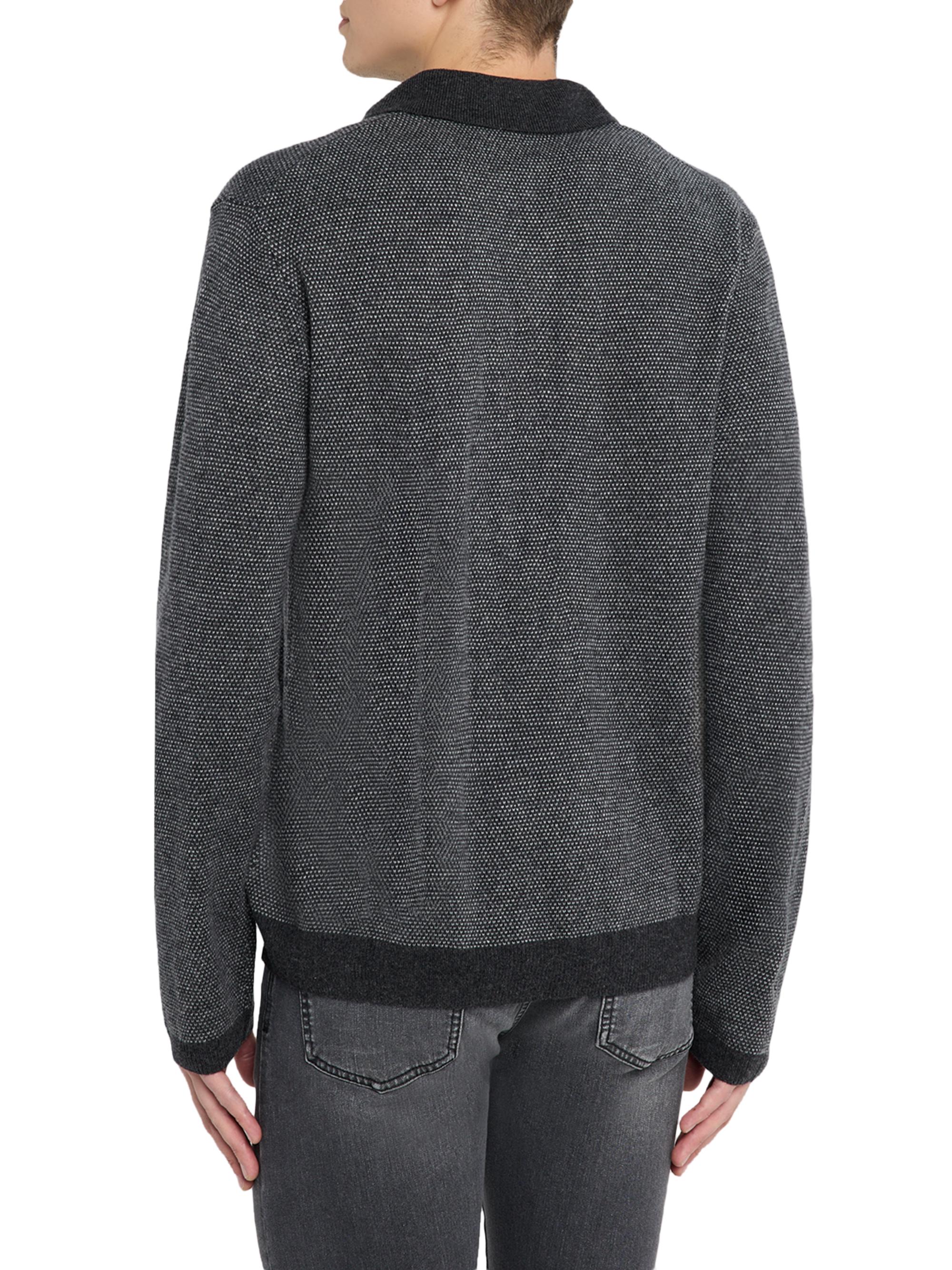Rails Anders Contrast-Trimmed Wool-Blend Polo Sweater | Saks Fifth Avenue