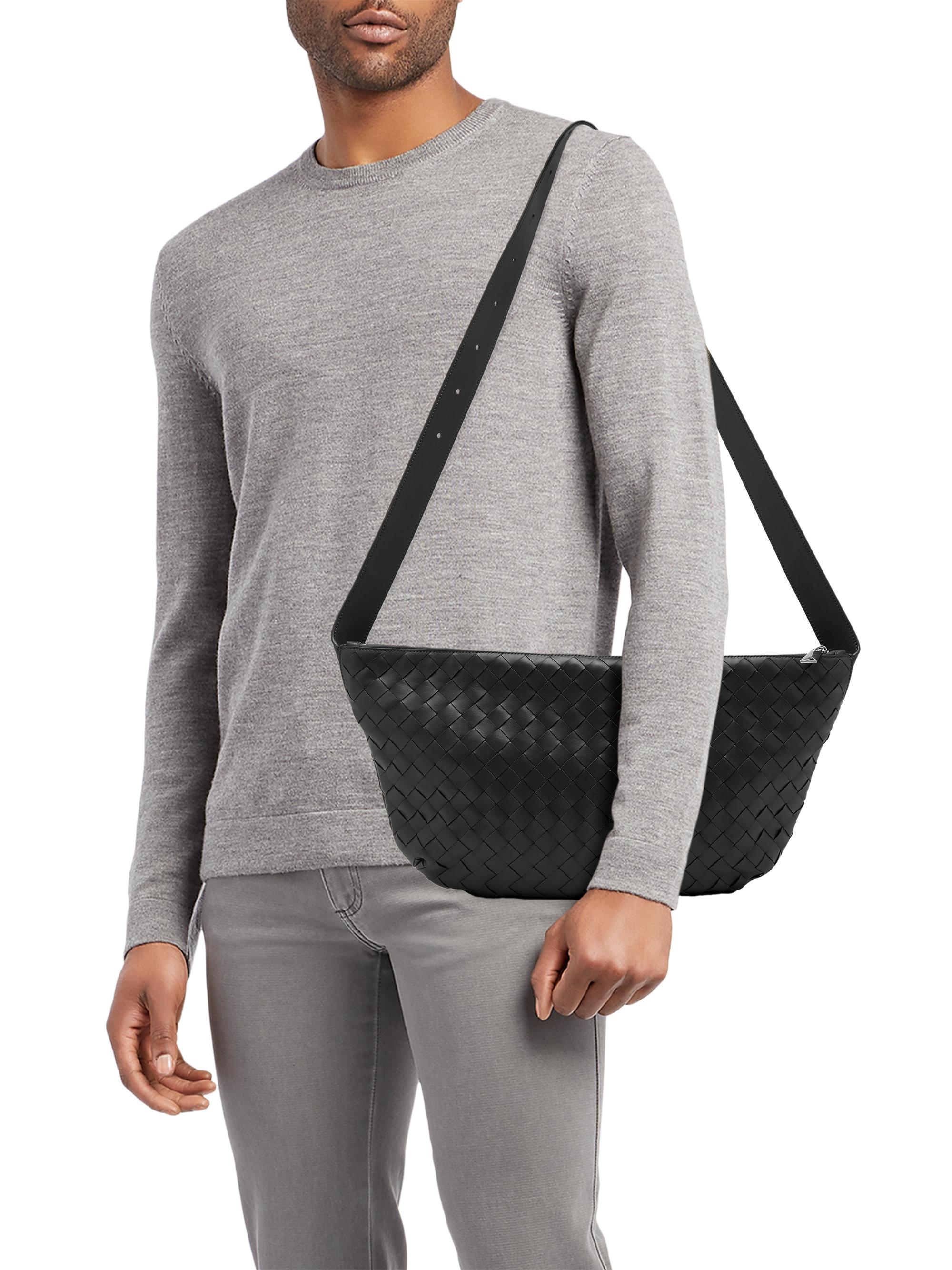 Bottega Veneta Day Intrecciato Leather Sling Bag | Saks Fifth Avenue
