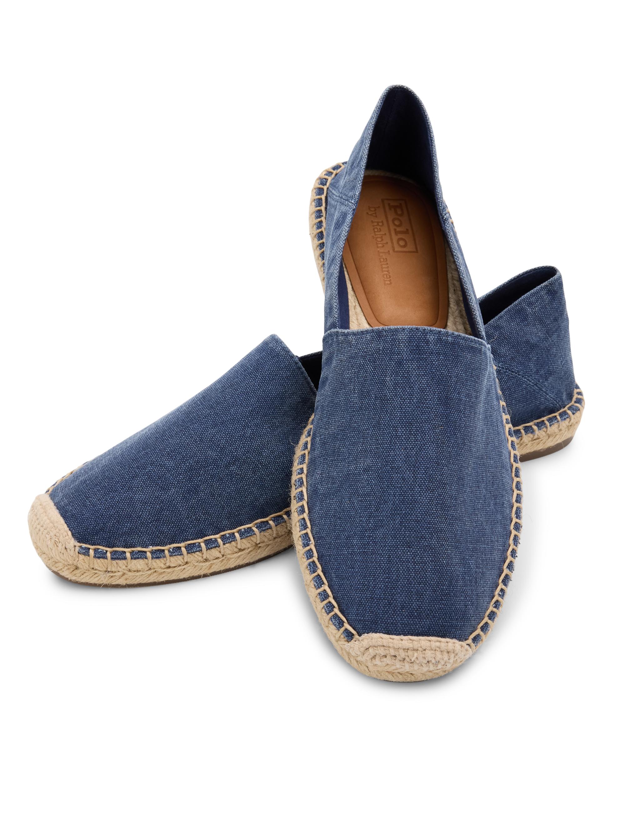 Polo Ralph Lauren Washed Canvas Espadrilles | Saks Fifth Avenue