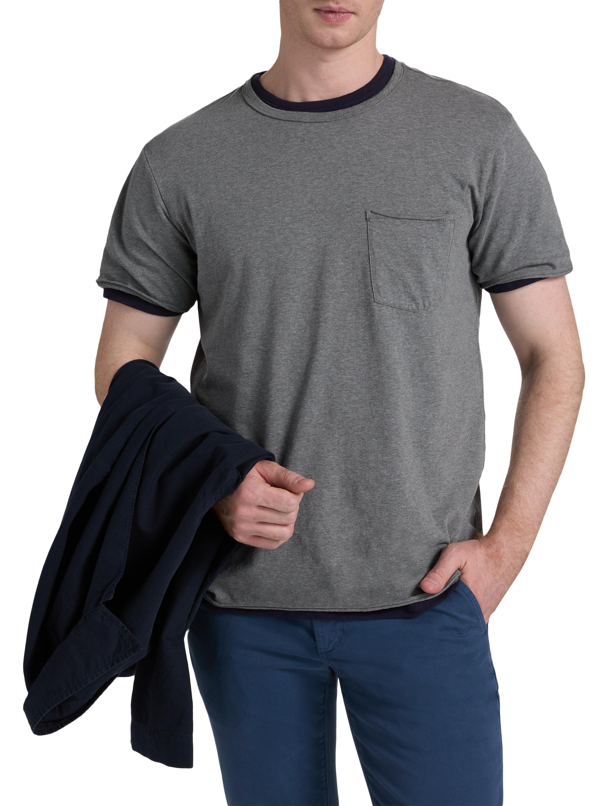 rag & bone Miles Mélange Pocket T-Shirt | Saks Fifth Avenue