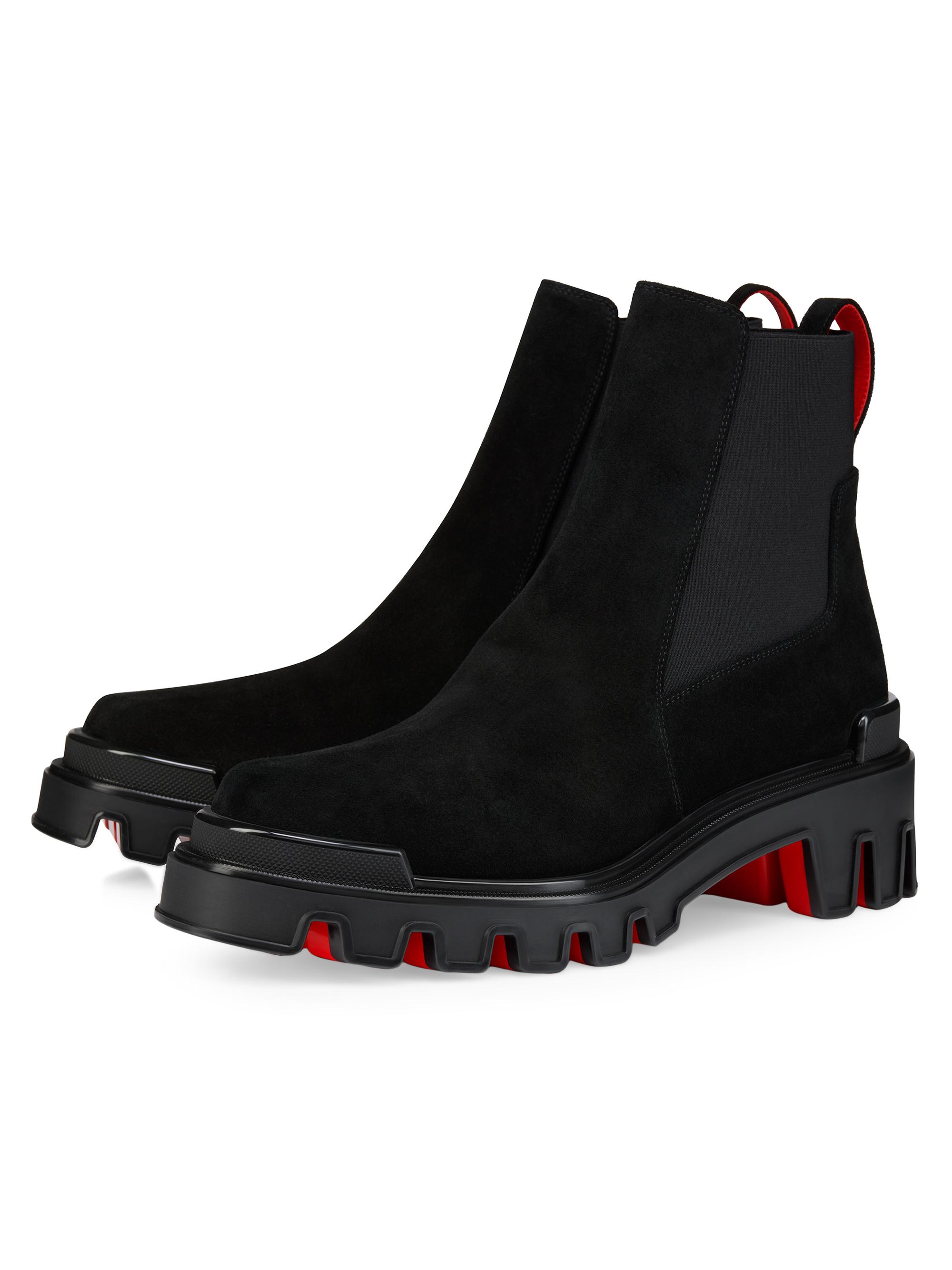 Christian Louboutin Marchacroche Dune Chelsea Boots | Saks Fifth Avenue