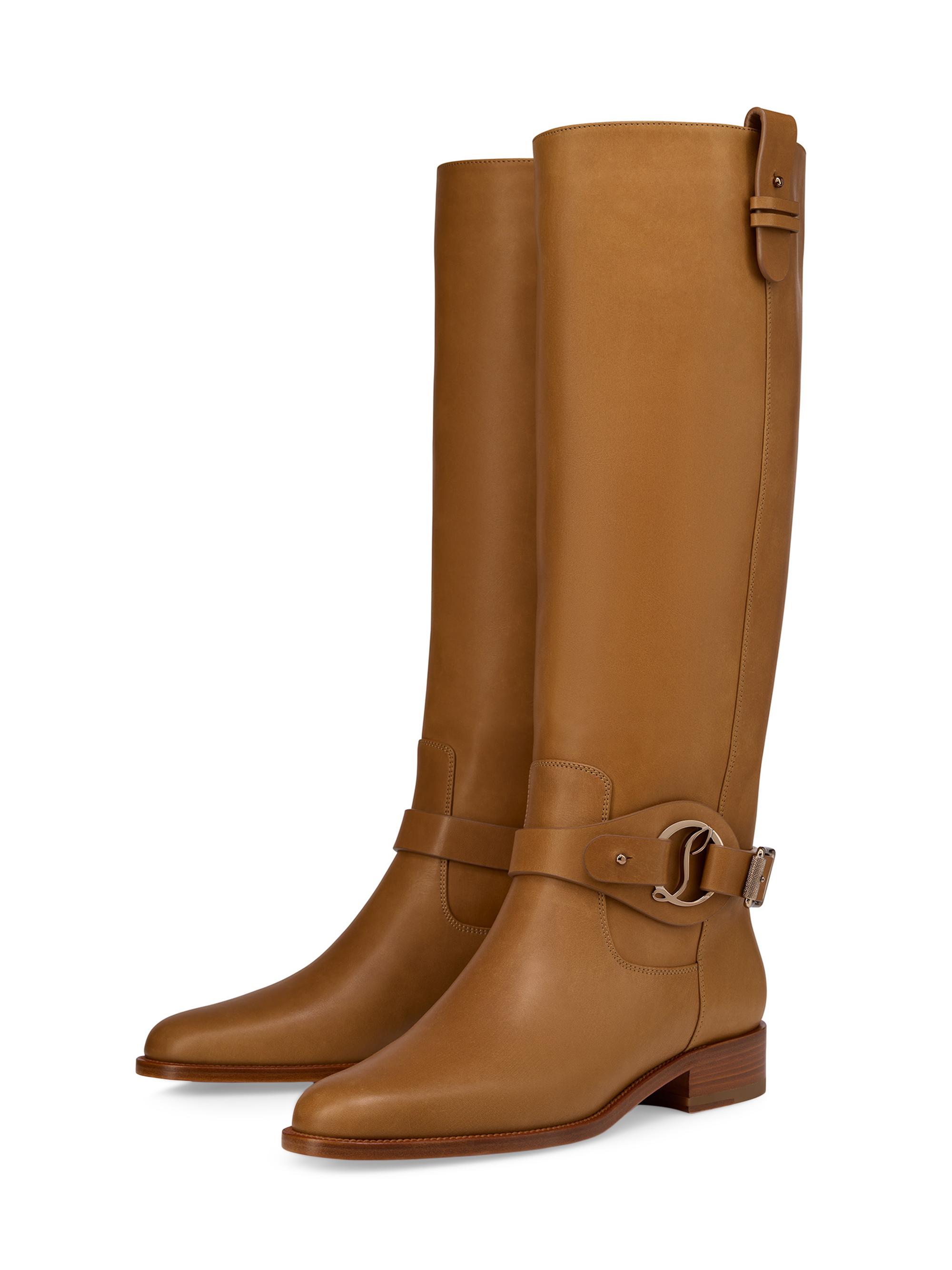 Christian Louboutin Dianouchette Botta Leather Boots | Saks Fifth Avenue