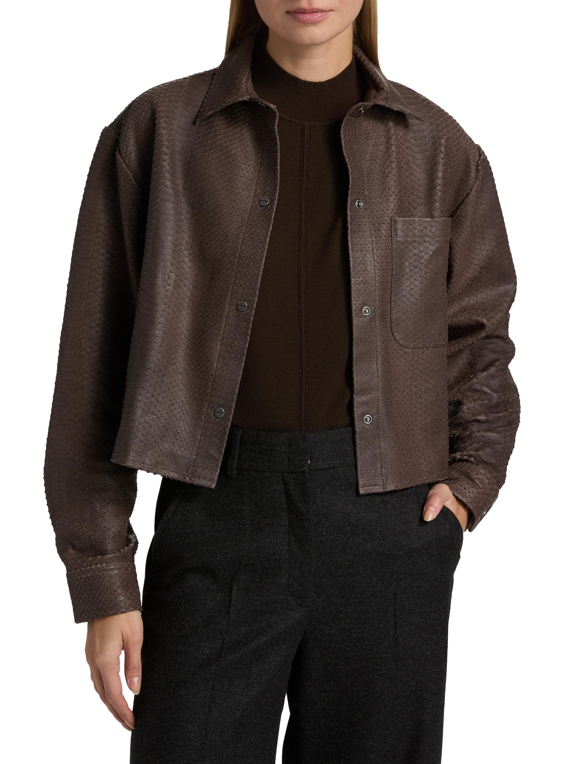 TWP Little Big Joe Leather Jacket | Saks Fifth Avenue