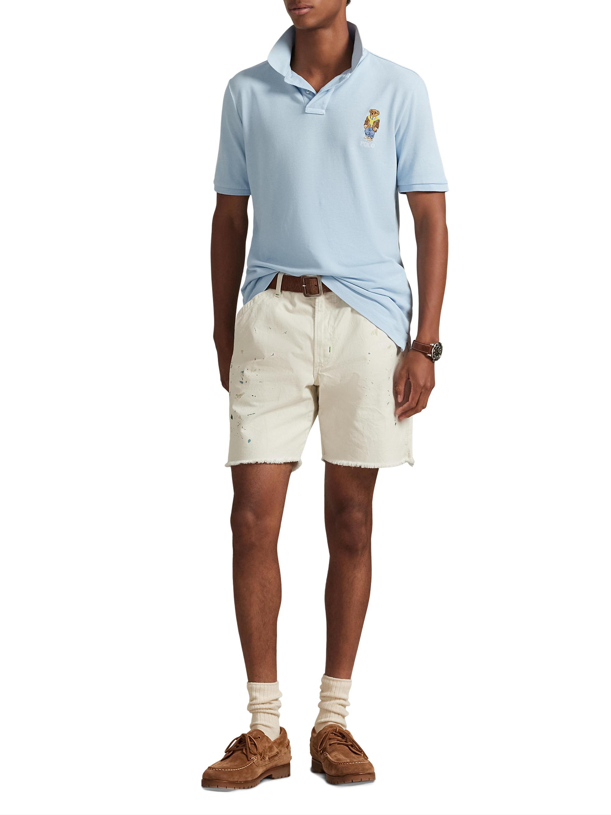 Polo Ralph Lauren Polo Bear Cotton Polo Shirt | Saks Fifth Avenue