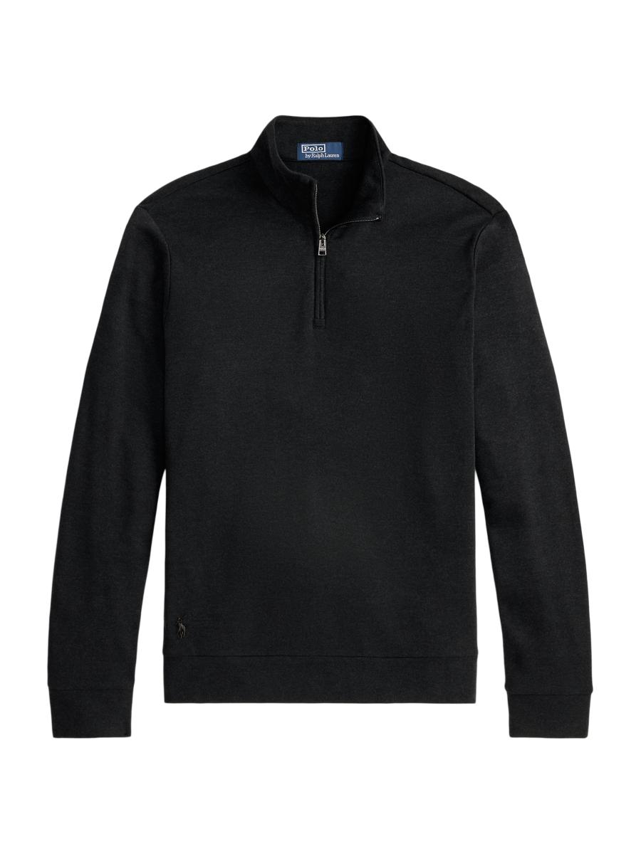 Polo Ralph Lauren Textured Cotton-Blend Quarter-Zip Sweater | Saks ...