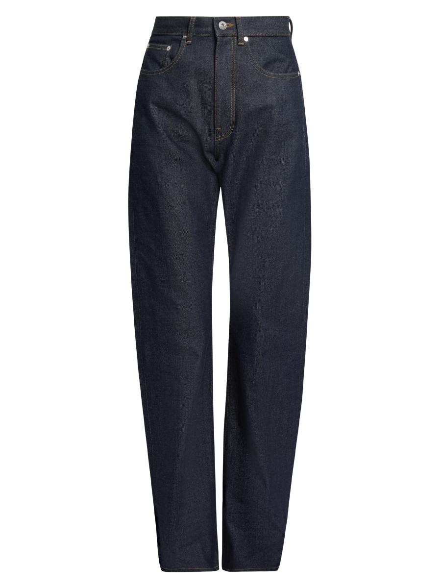 JW Anderson High-Rise Straight-Leg Jeans | Saks Fifth Avenue