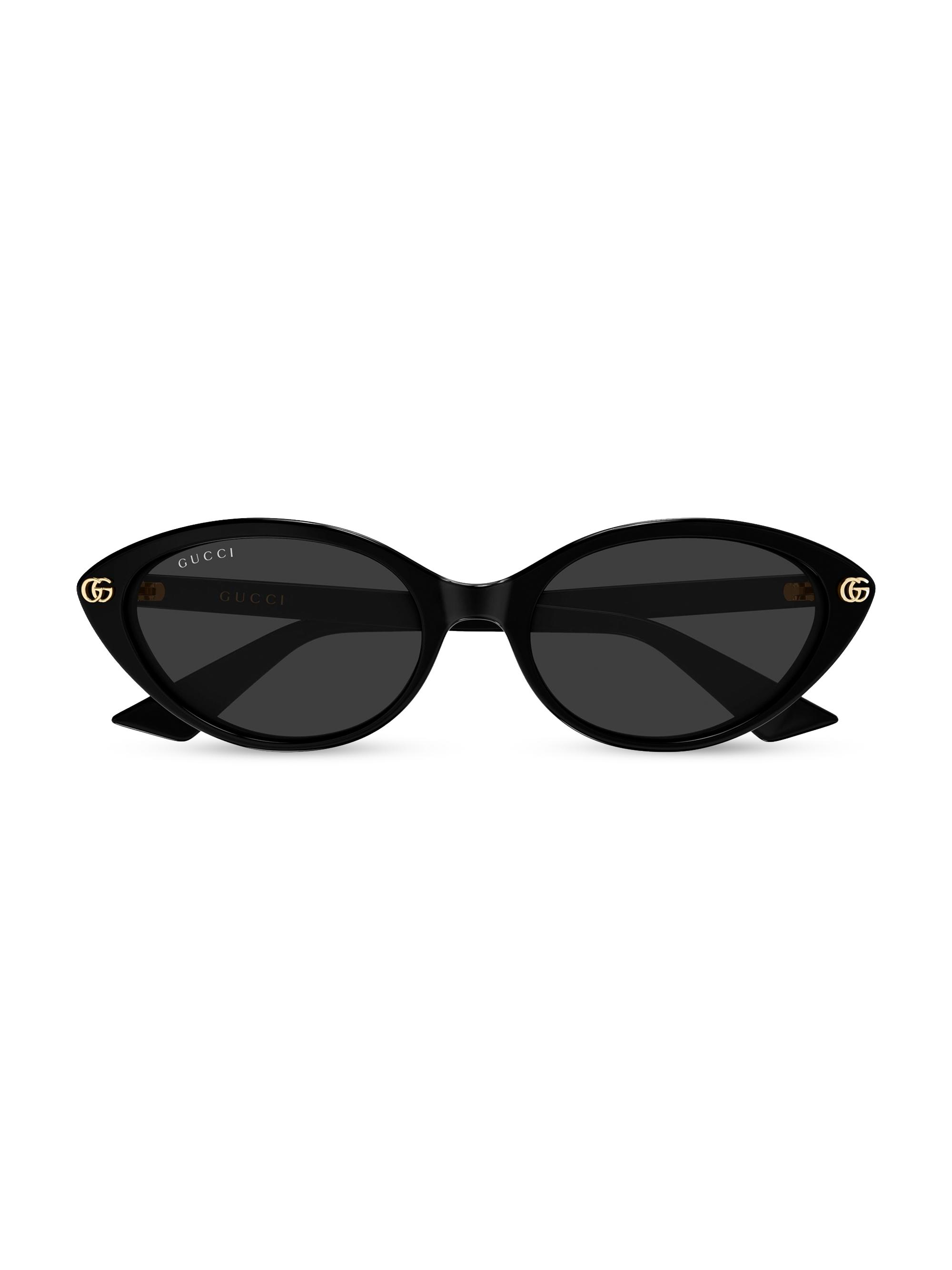 Gucci Light Acetate 54MM Cat-Eye Sunglasses | Saks Fifth Avenue
