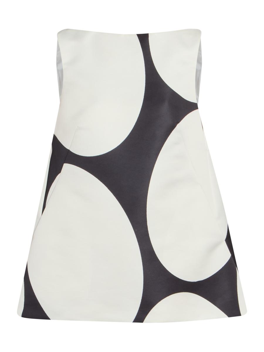 Dries Van Noten Dabel Giant Egg Satin Minidress | Saks Fifth Avenue