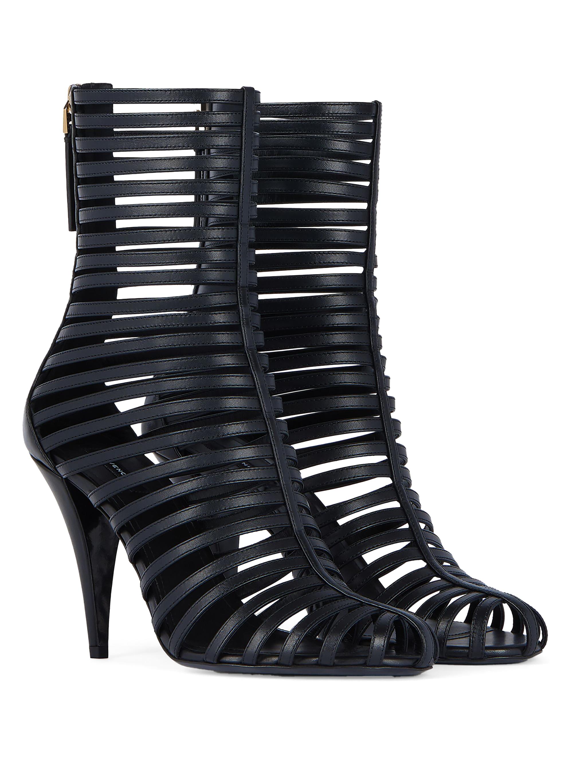 Givenchy Cage Ankle Boots in Leather | Saks Fifth Avenue