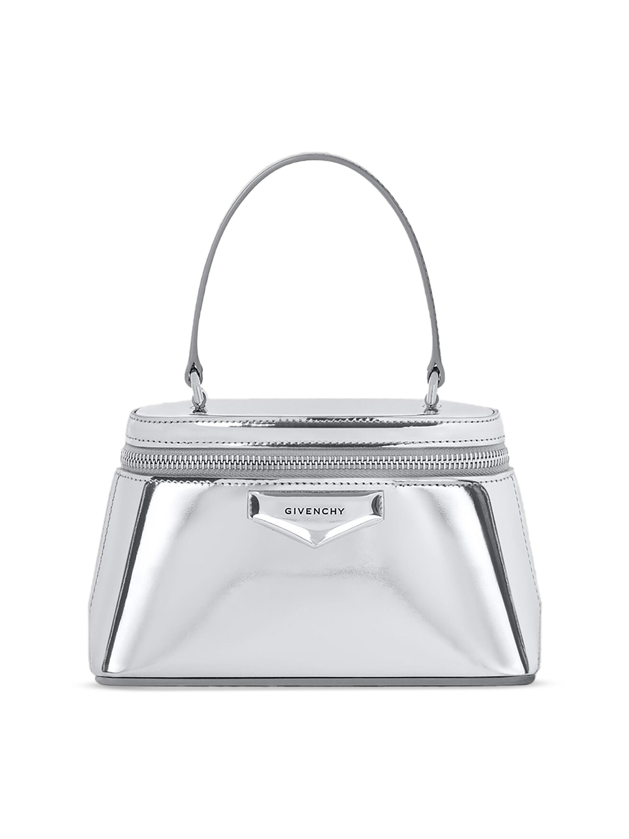 Givenchy Antigona Vanity Bag in Mirror Effect Leather | Saks Fifth Avenue