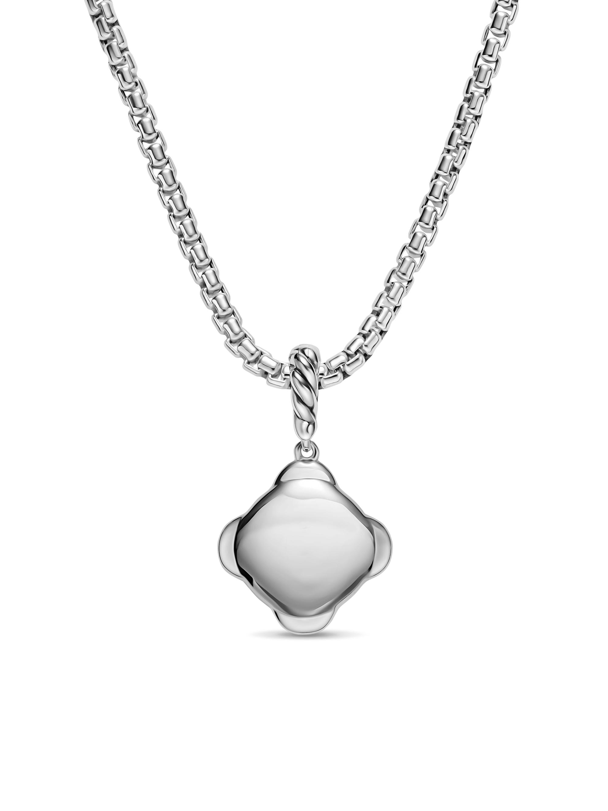 David Yurman Cable Collectibles Logo Amulet in Sterling Silver with ...